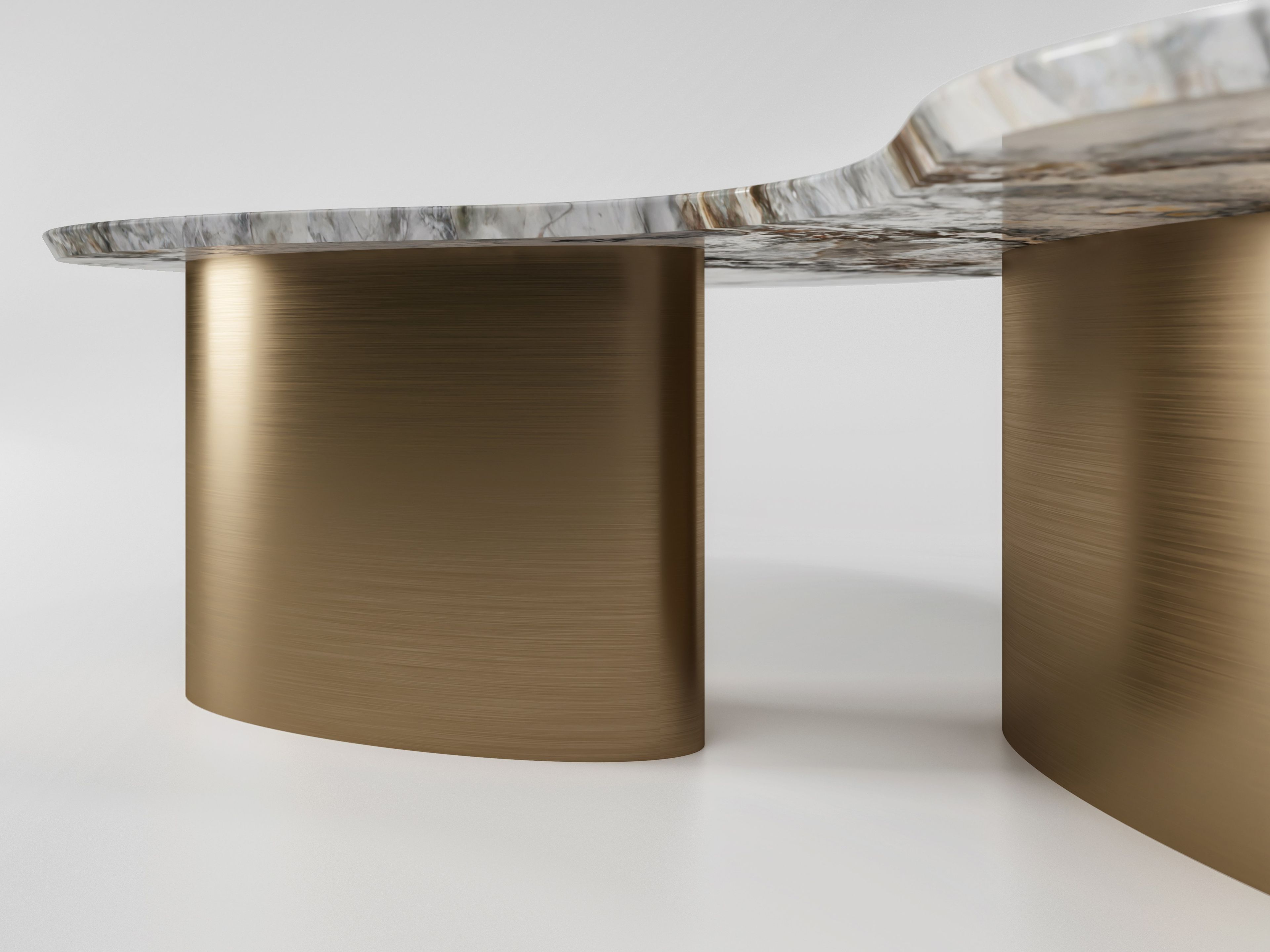 VITALITY Natural stone coffee table By Davani | design Annysa LaMantia