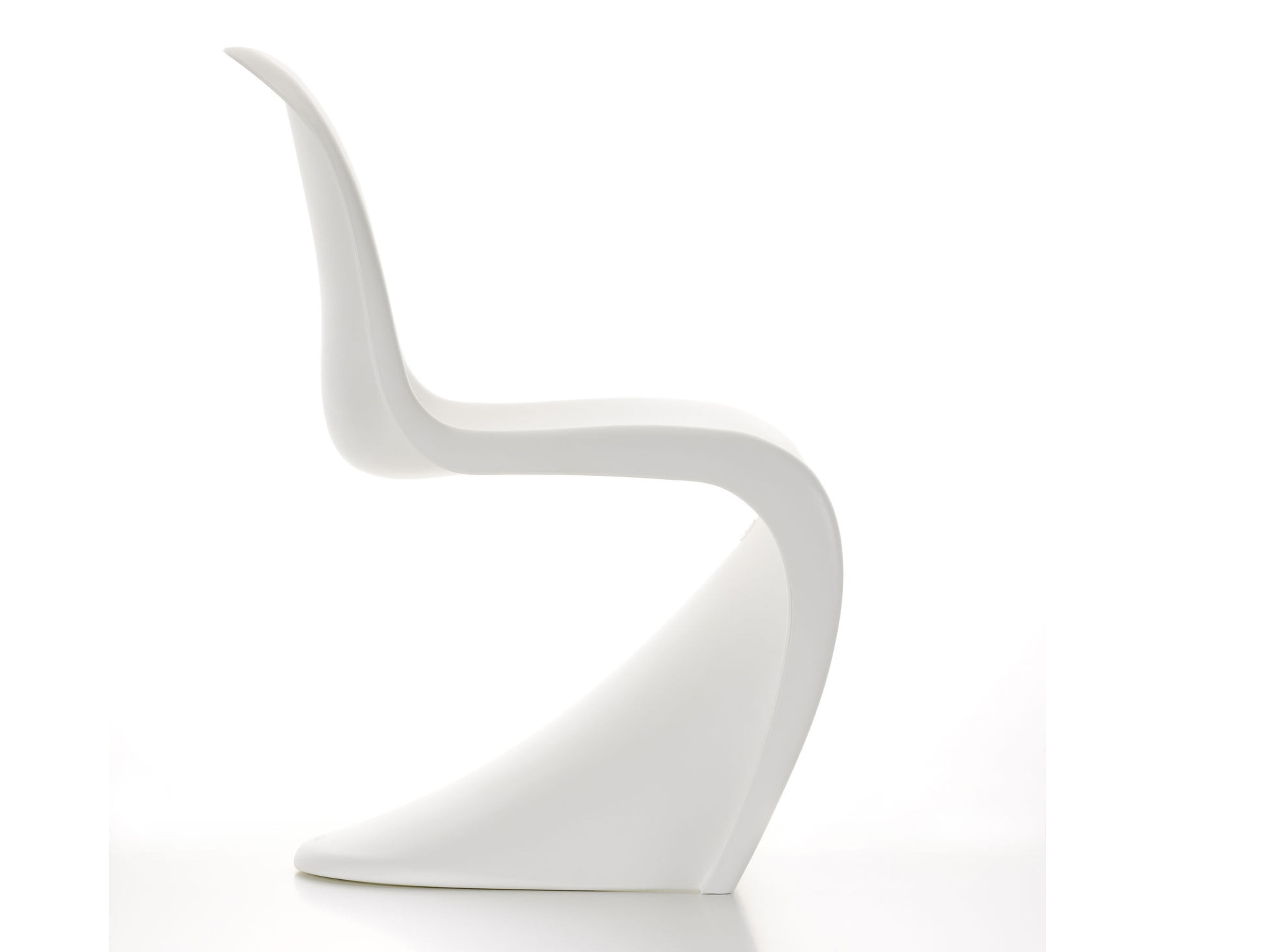 Cantilever polypropylene chair VITRA - PANTON CHAIR WHITE By In Stock ...