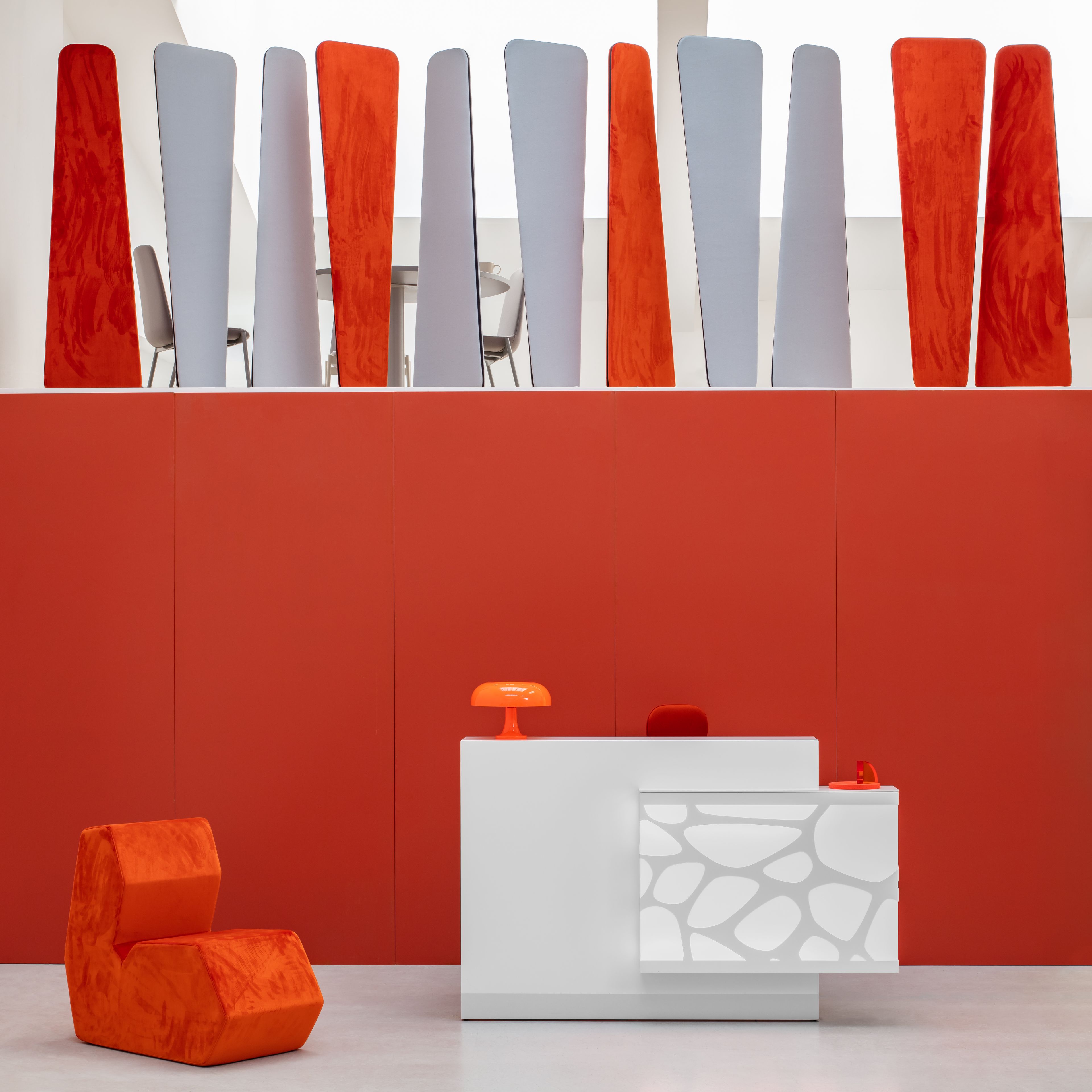 VIVA | Room divider Freestanding fabric office screen By MDD
