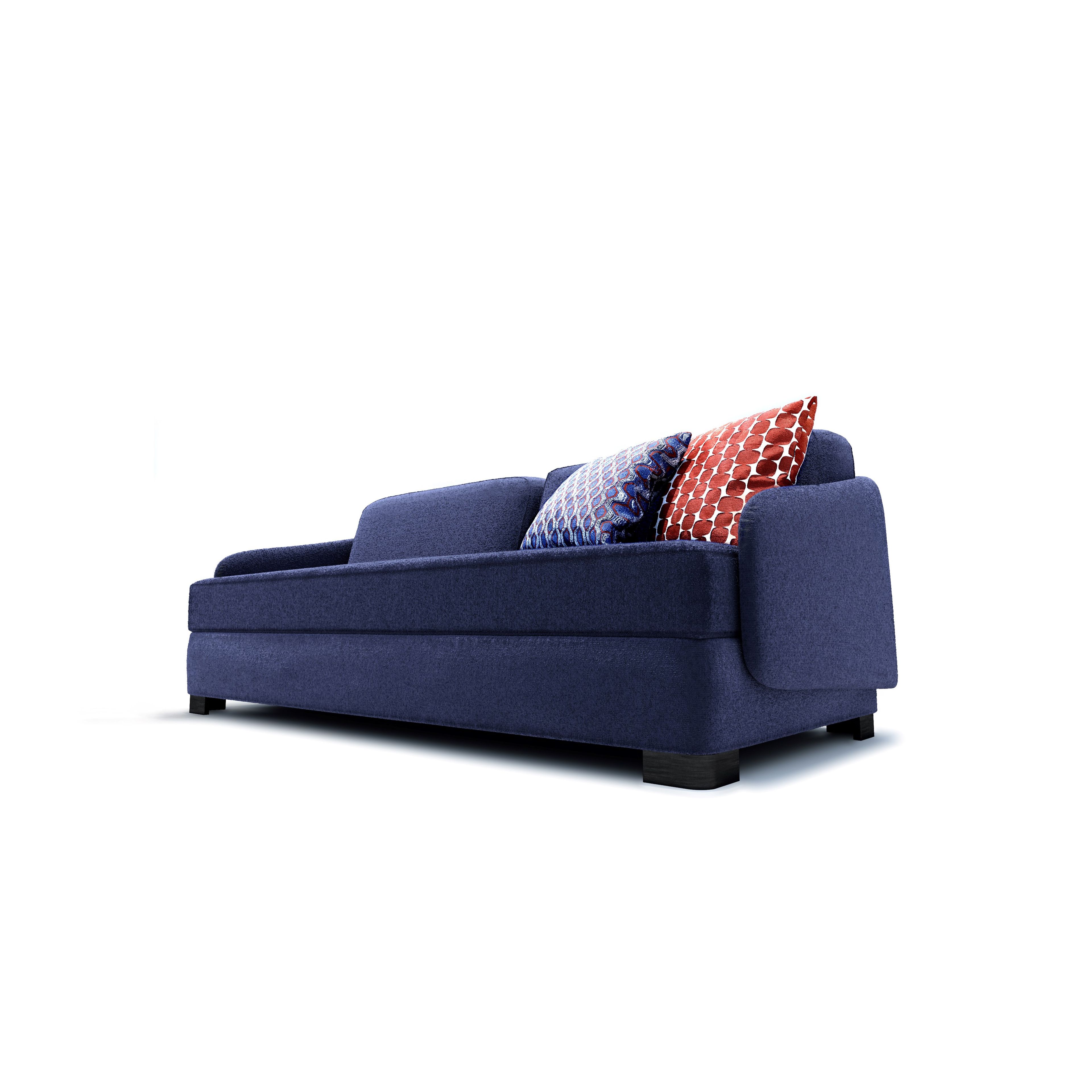 Upholstered sofa bed VIVIEN By Milano Bedding design Alessandro Elli