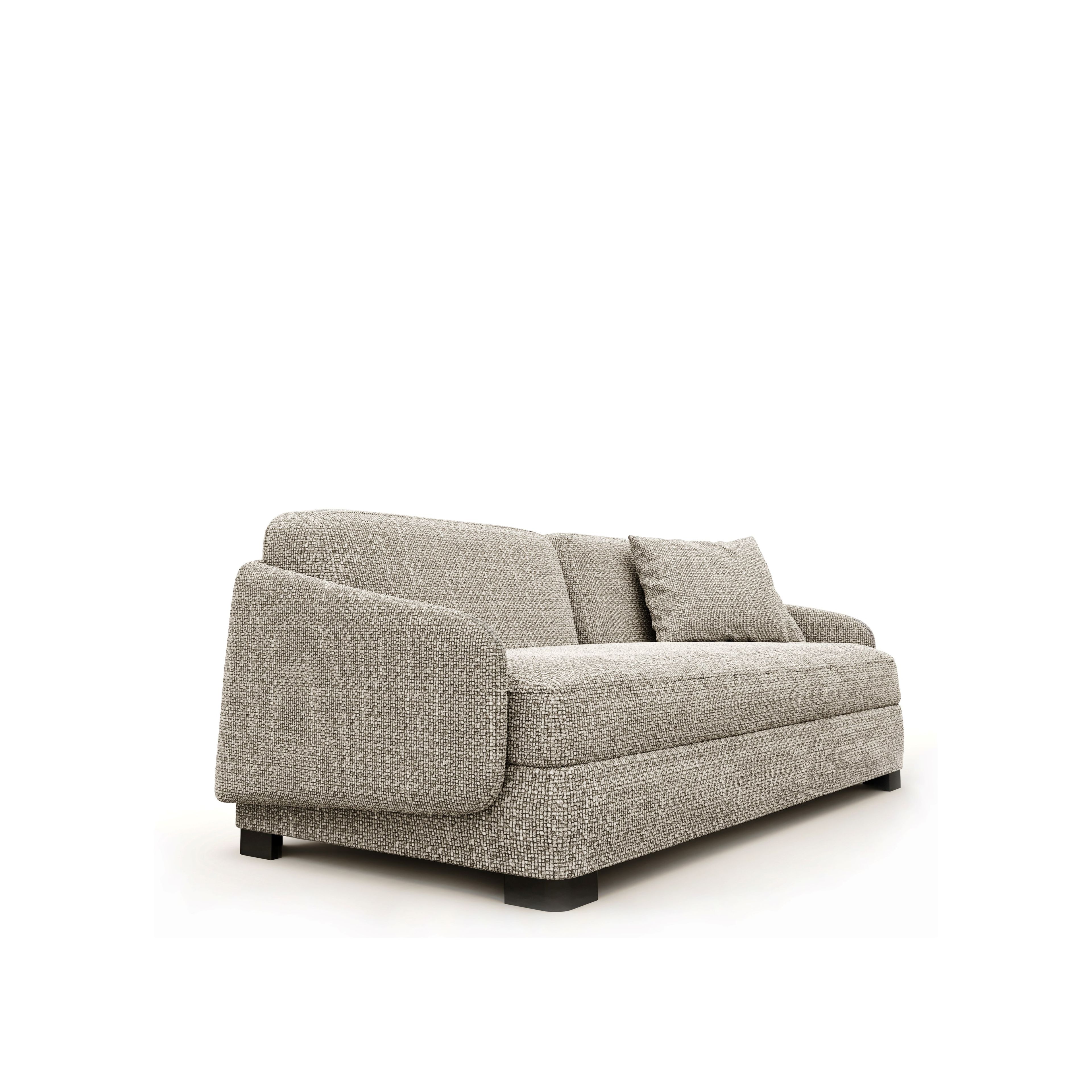 Upholstered sofa bed VIVIEN By Milano Bedding design Alessandro Elli