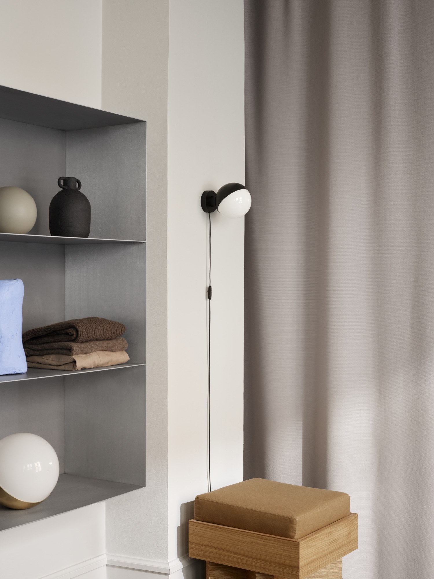 VL STUDIO LED opal glass wall light By Louis Poulsen | design Vilhelm ...