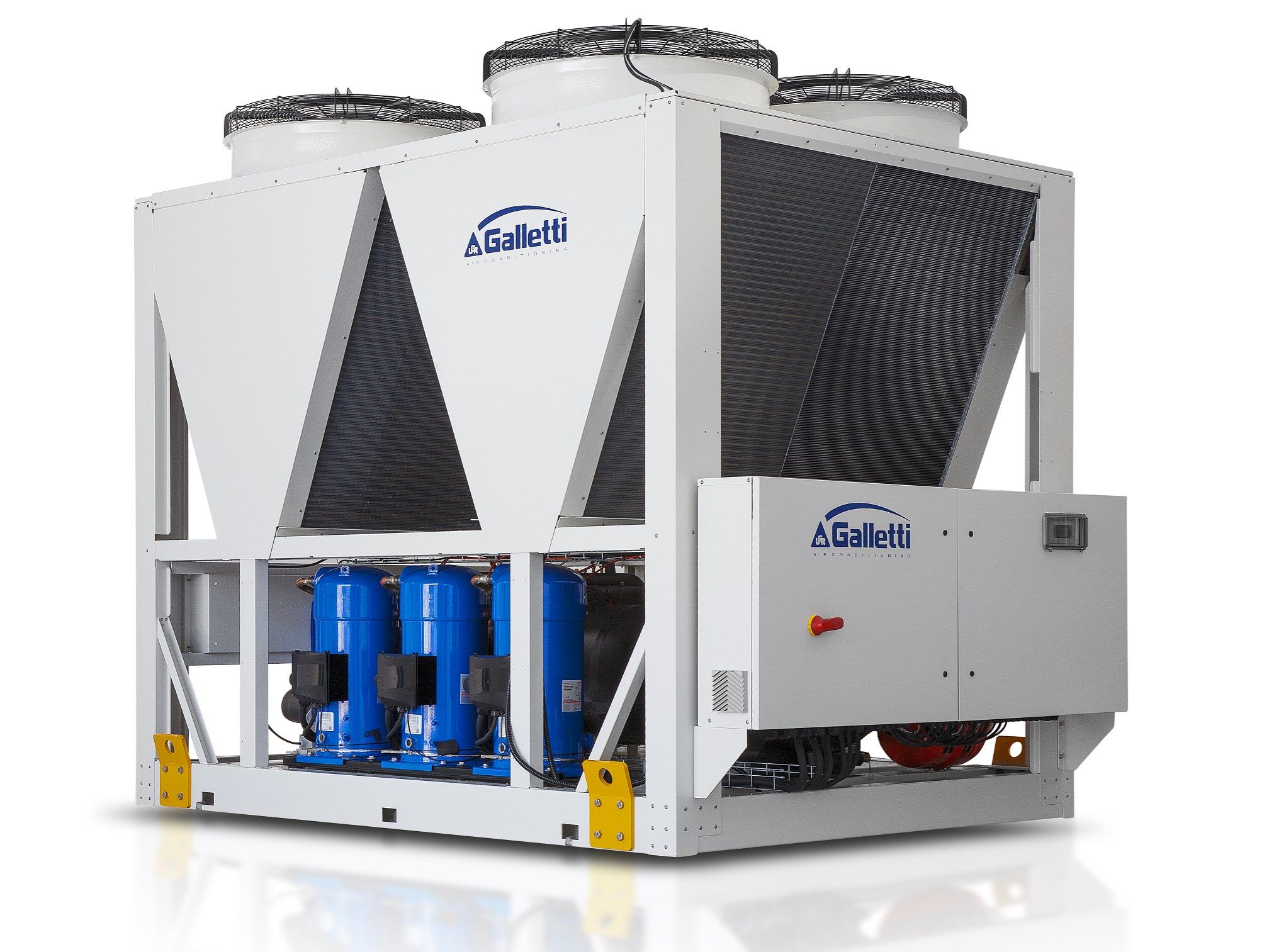 VLE 150 - 570 kW Outdoor monobloc air-water units By GALLETTI