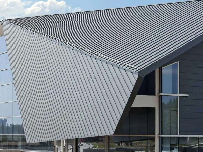VMZINC® DOPPIA AGGRAFFATURA Metal sheet and panel for roof By VMZINC