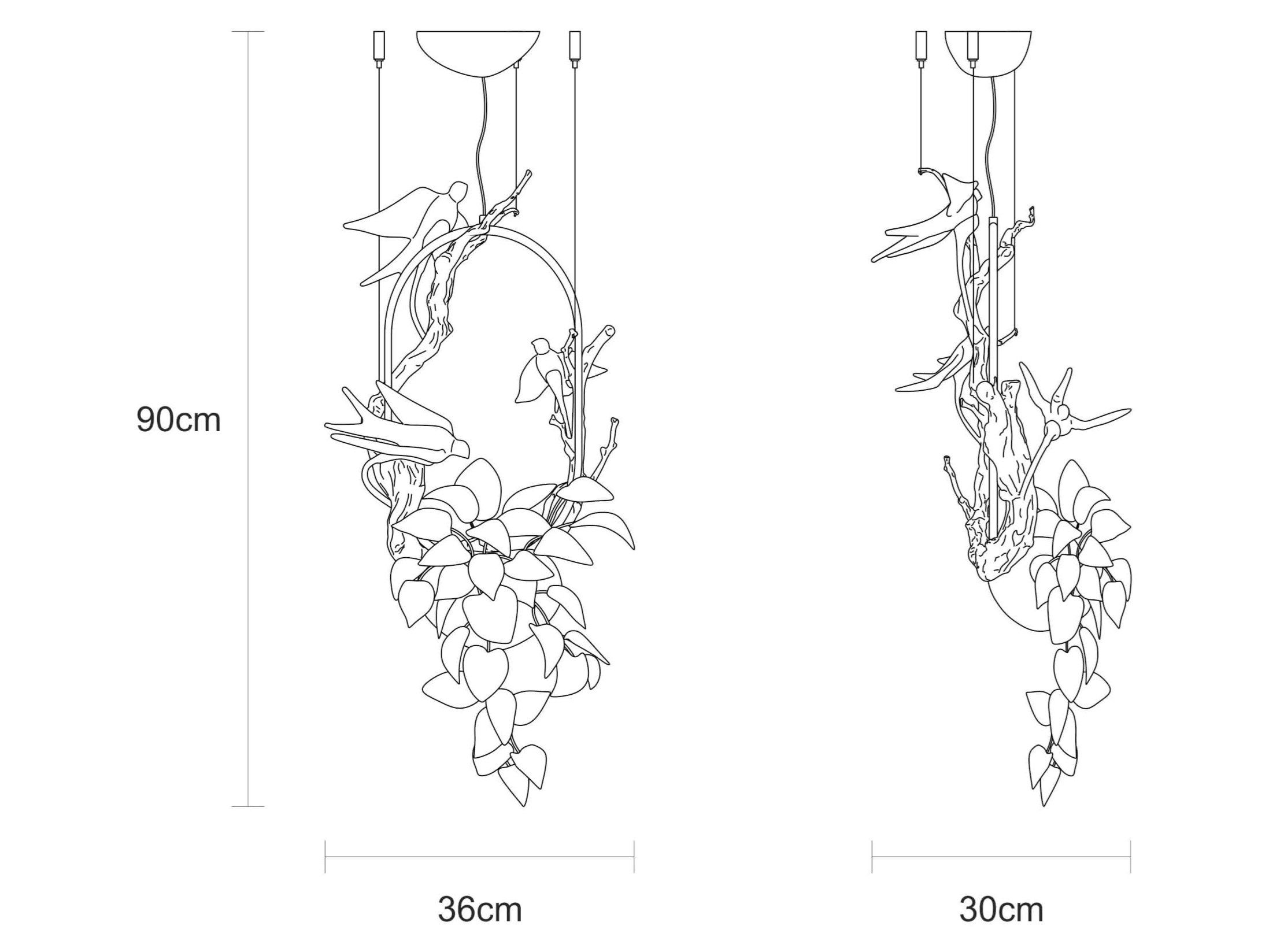 VOA UTOPIA & NEST MEDIUM Lampada a sospensione By Serip