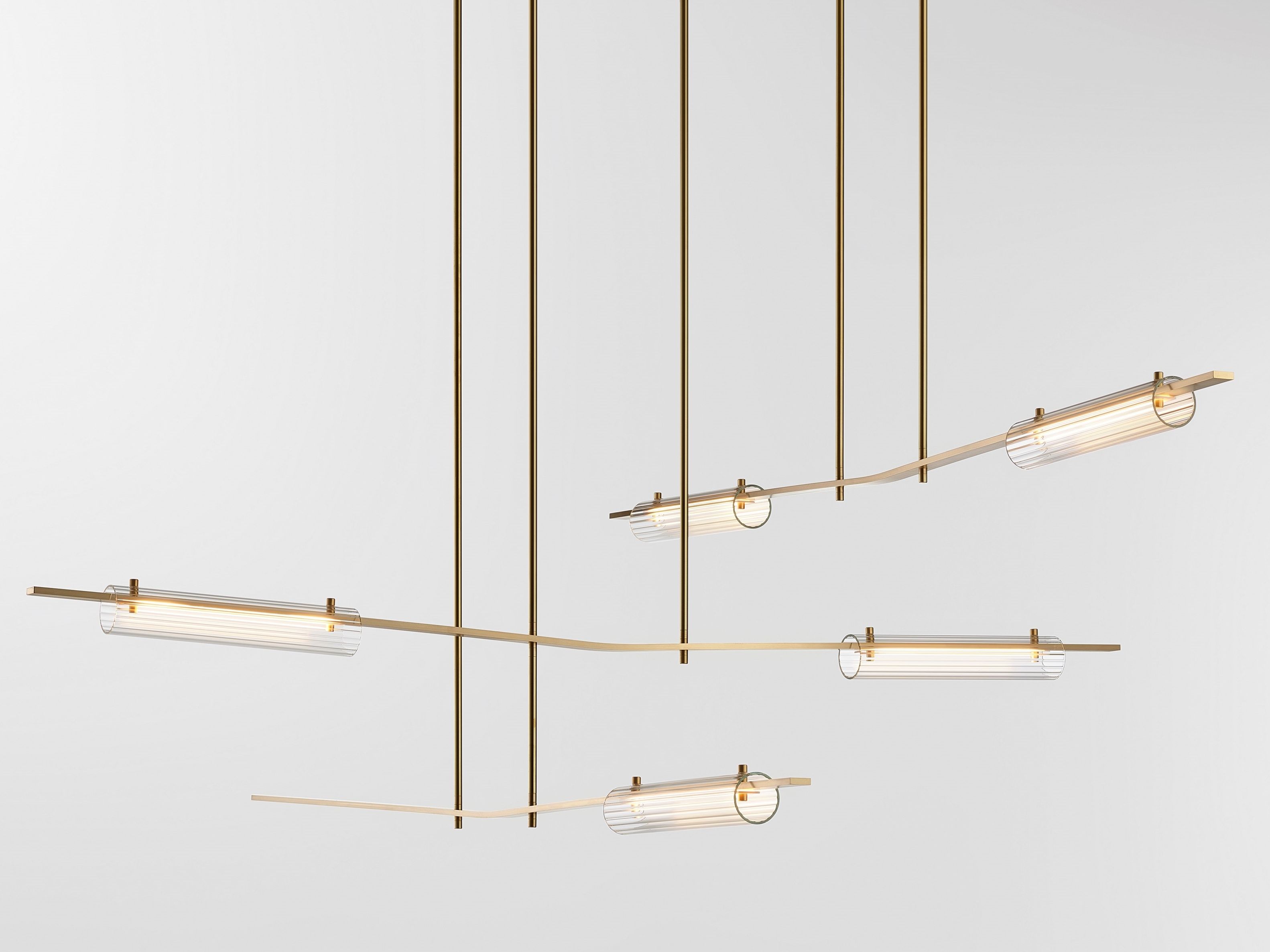 VOLANT CHANDELIER Pendant lamp By Ross Gardam