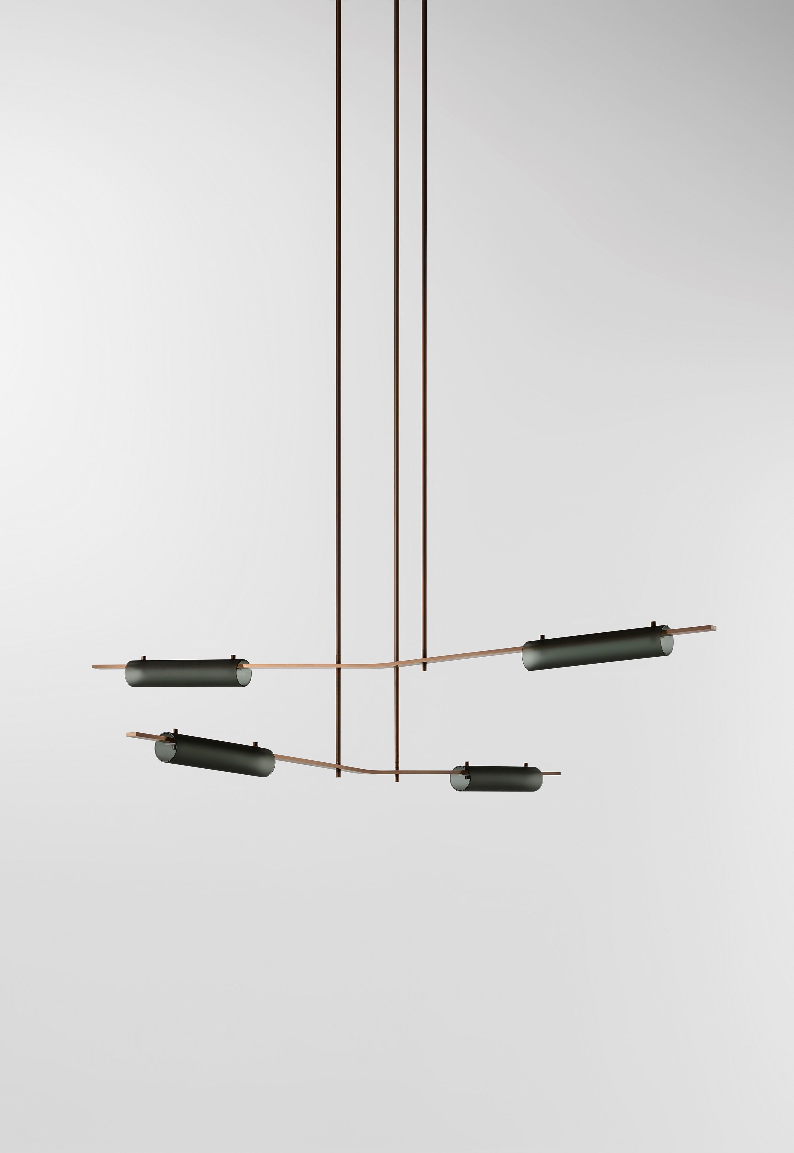 VOLANT CHANDELIER Pendant lamp By Ross Gardam