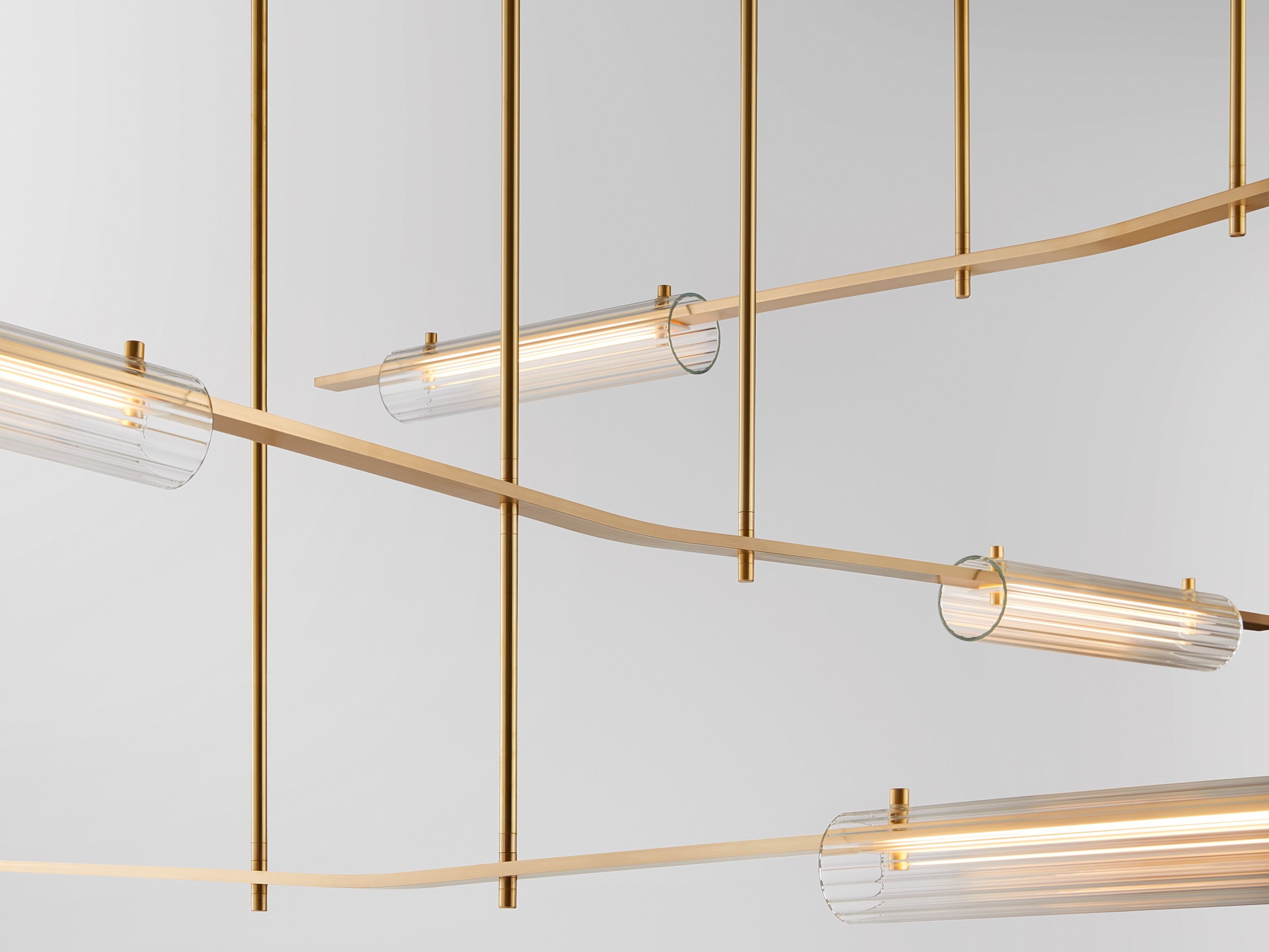 VOLANT CHANDELIER Pendant lamp By Ross Gardam