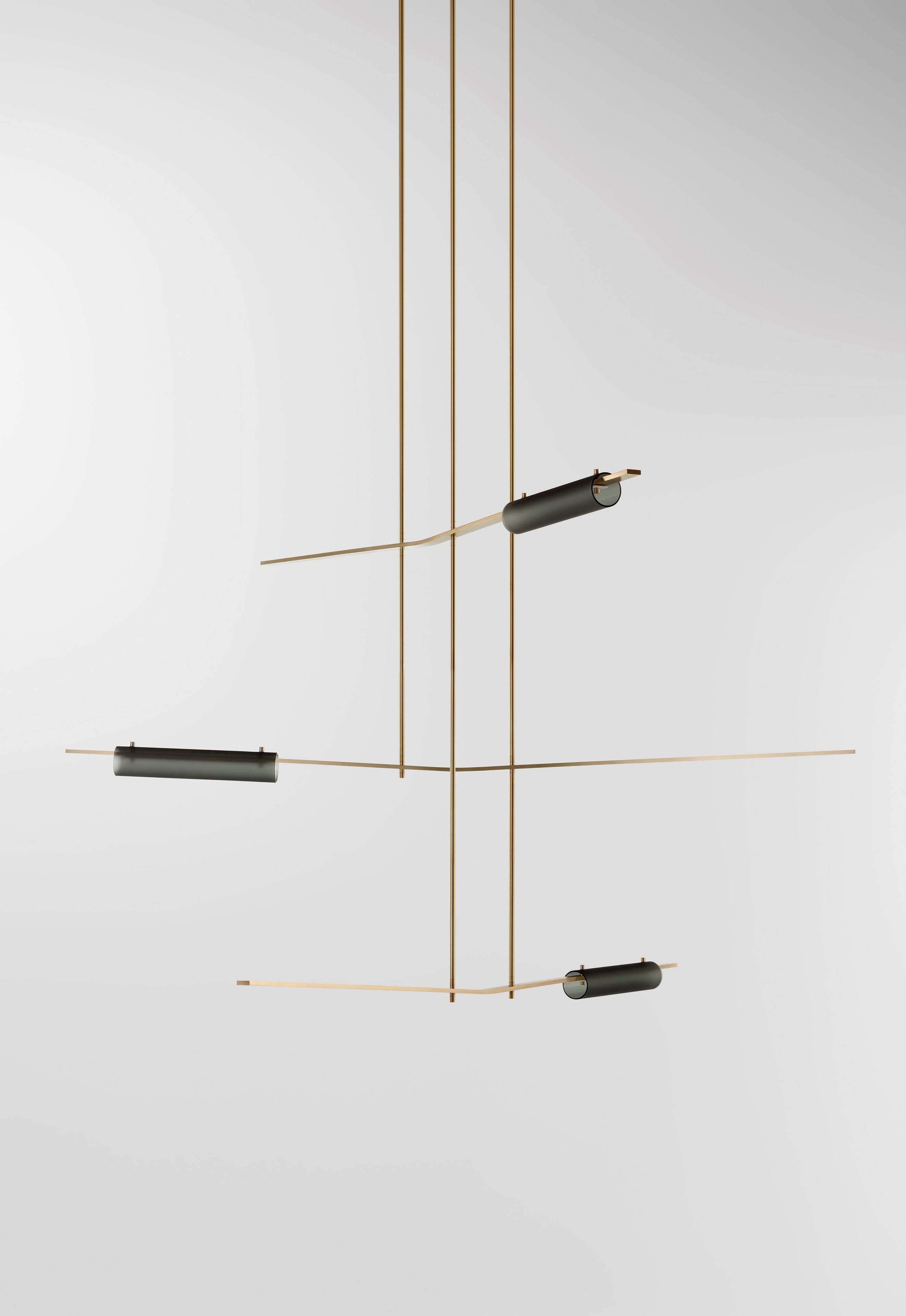 VOLANT CHANDELIER Pendant lamp By Ross Gardam