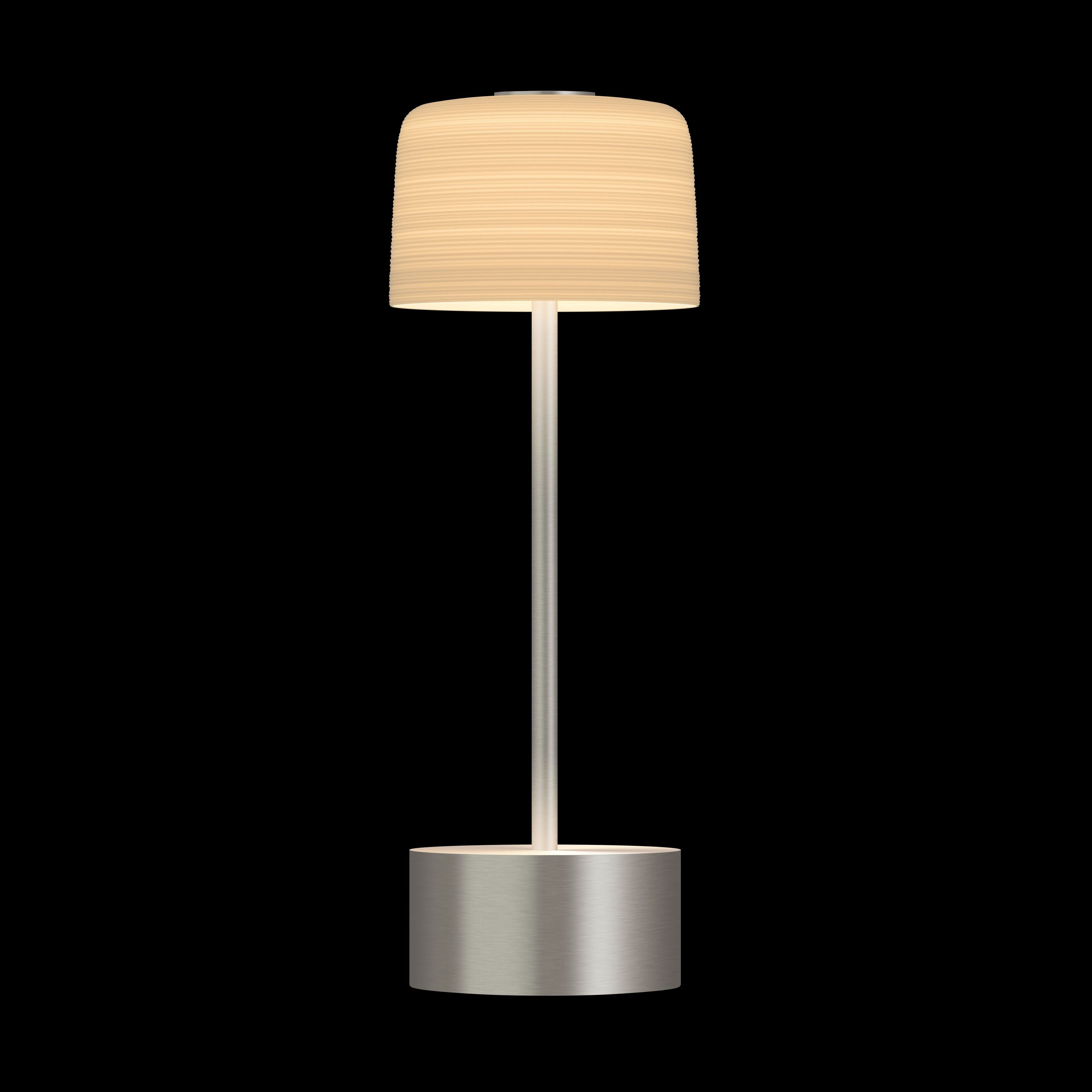 VOLTRA HEMISPHERE LED cordless porcelain table lamp By Voltra Lighting ...