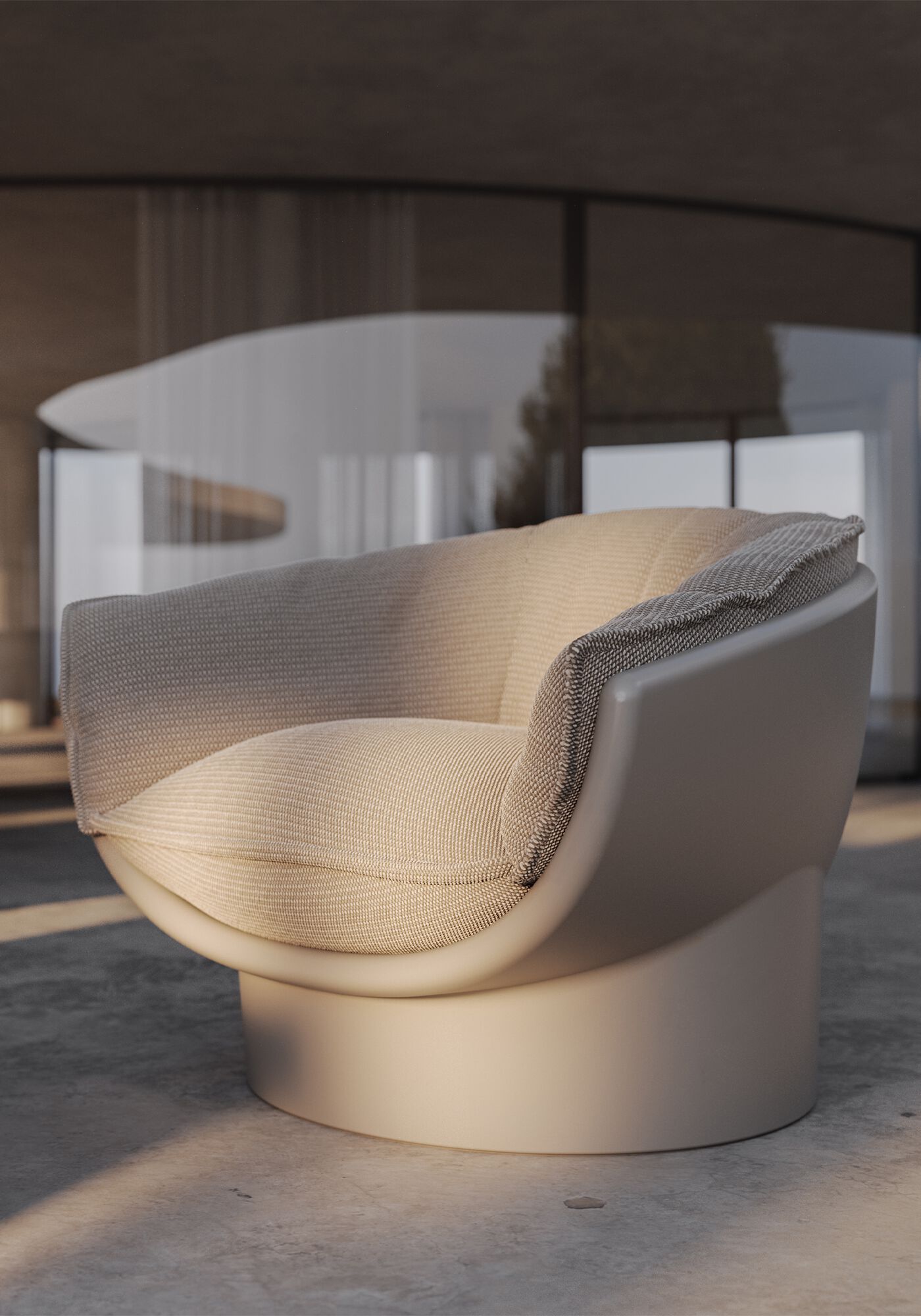 LUNA Garden armchair By VONDOM