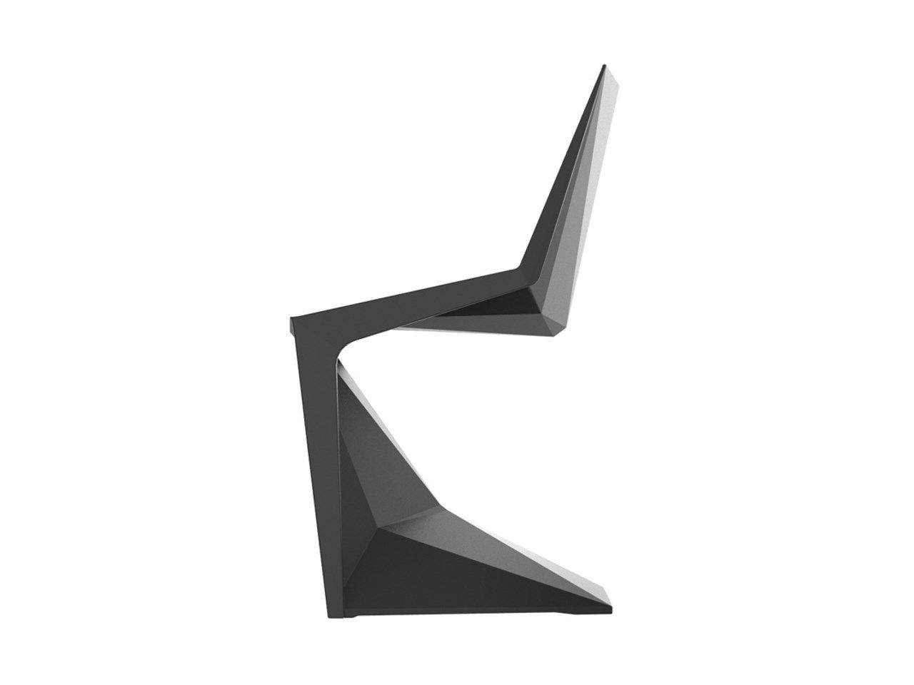 VOXEL Stackable polypropylene garden chair By Vondom | design Karim Rashid