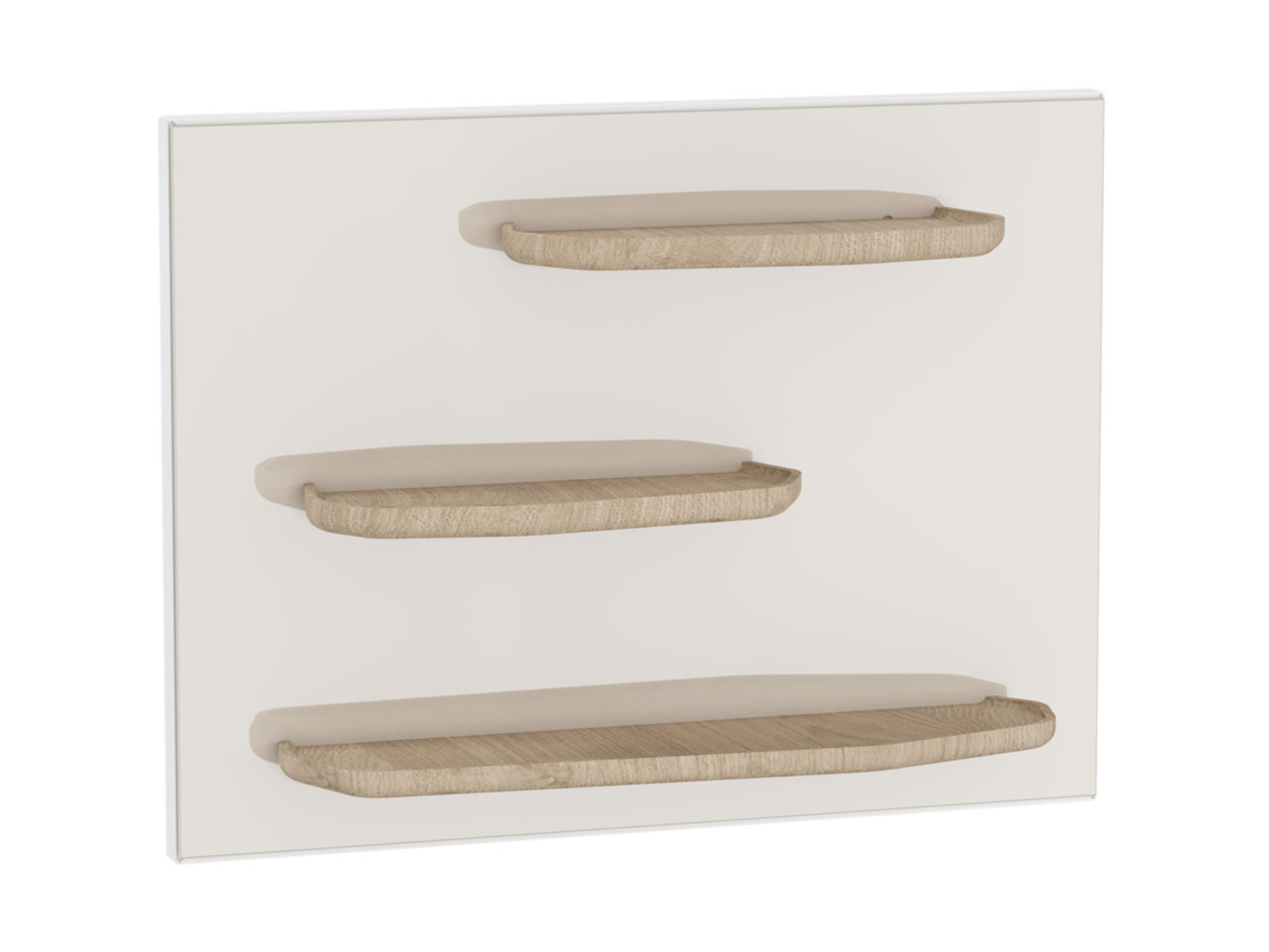 VOYAGE Wood and glass bathroom wall shelf By VitrA Bathrooms | design ...
