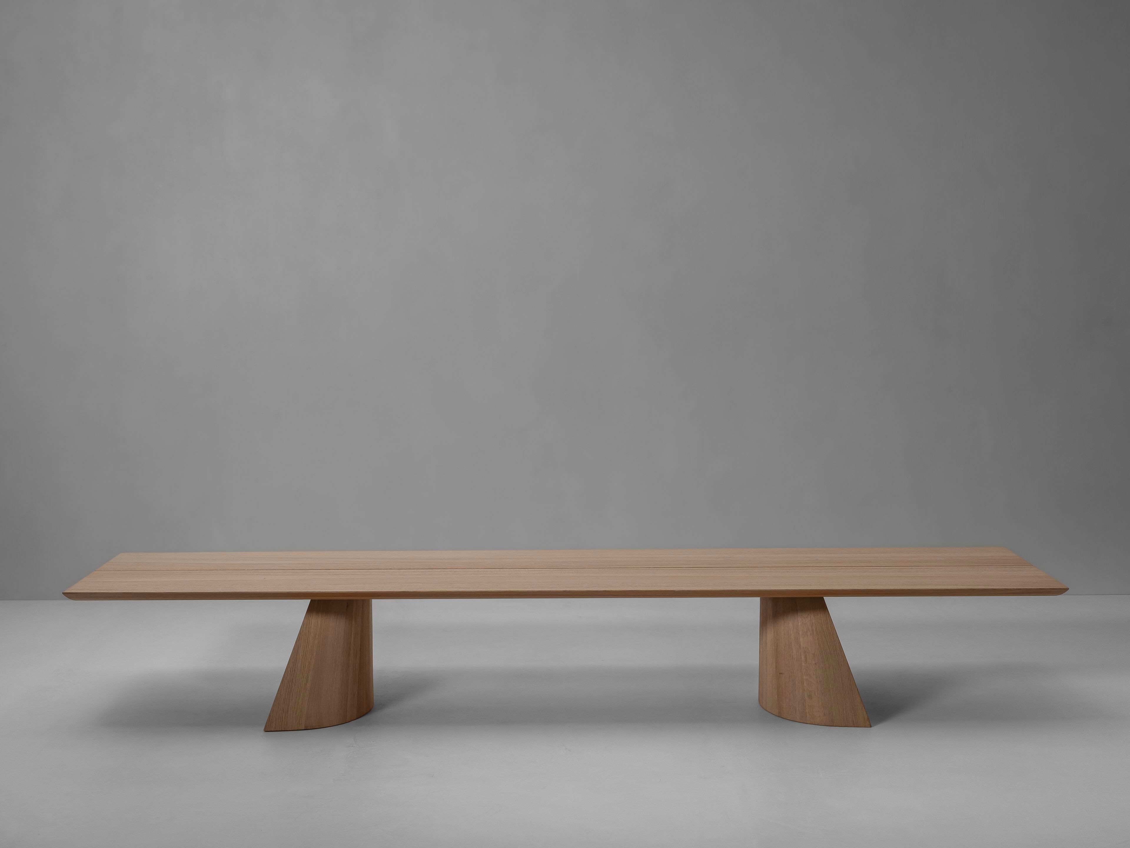 GOT Solid wood bench By Van Rossum | design Andrea Tognon