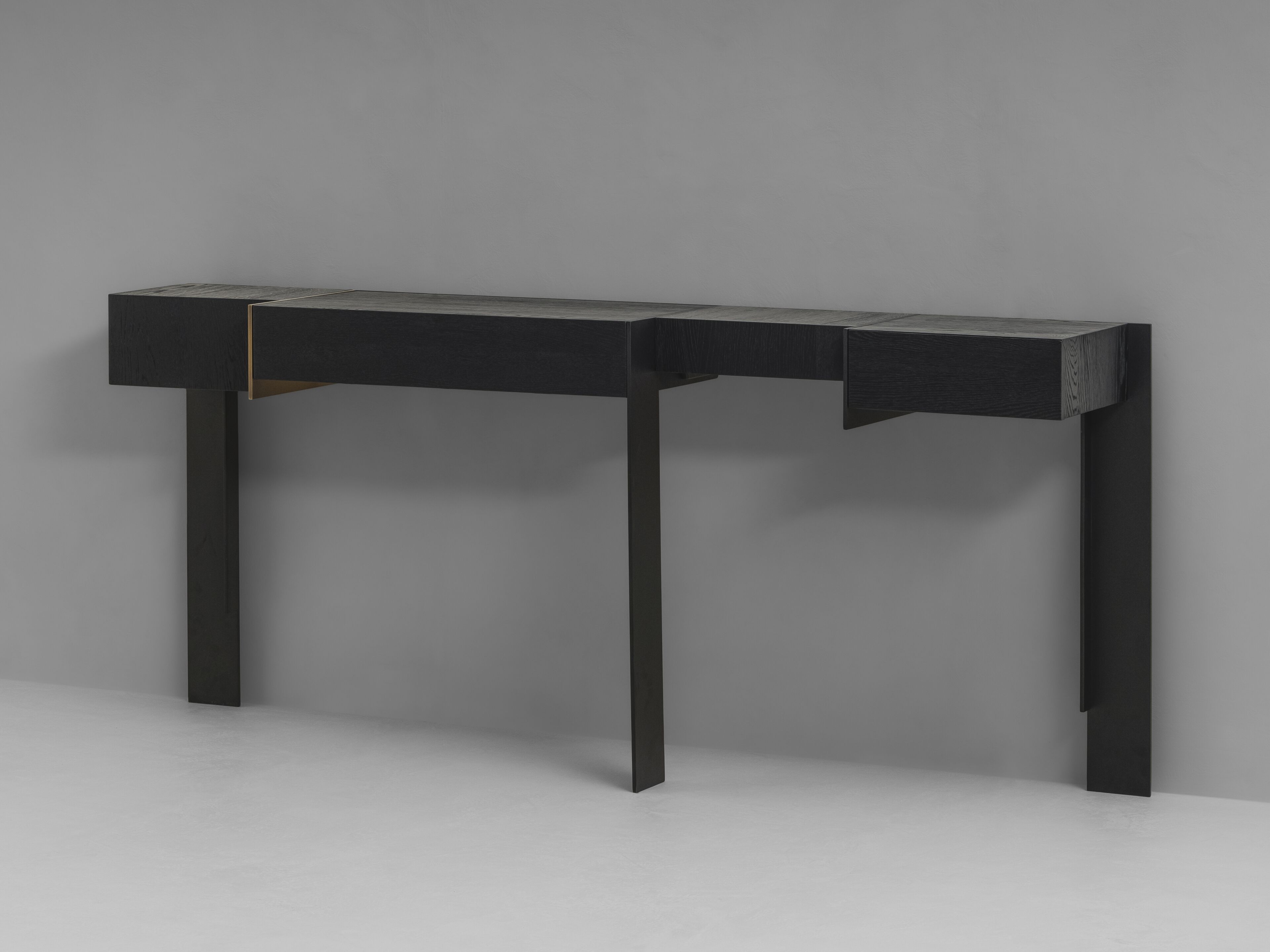 KITALE Consolle rettangolare in legno massello By Van Rossum | design ...