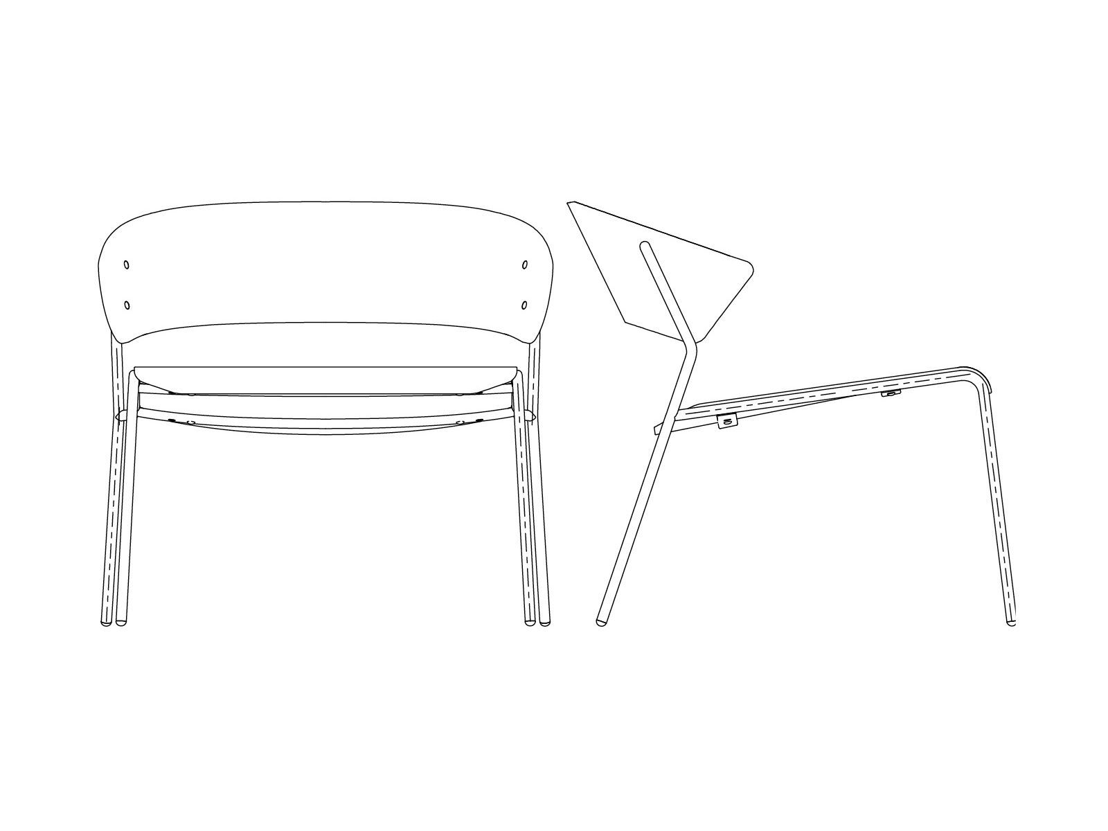 TAXI_L Stackable fabric armchair By Venedia | design Venedia Studio