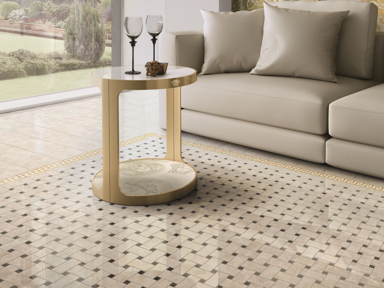 INTRECCIO Mosaic By Versace Ceramics
