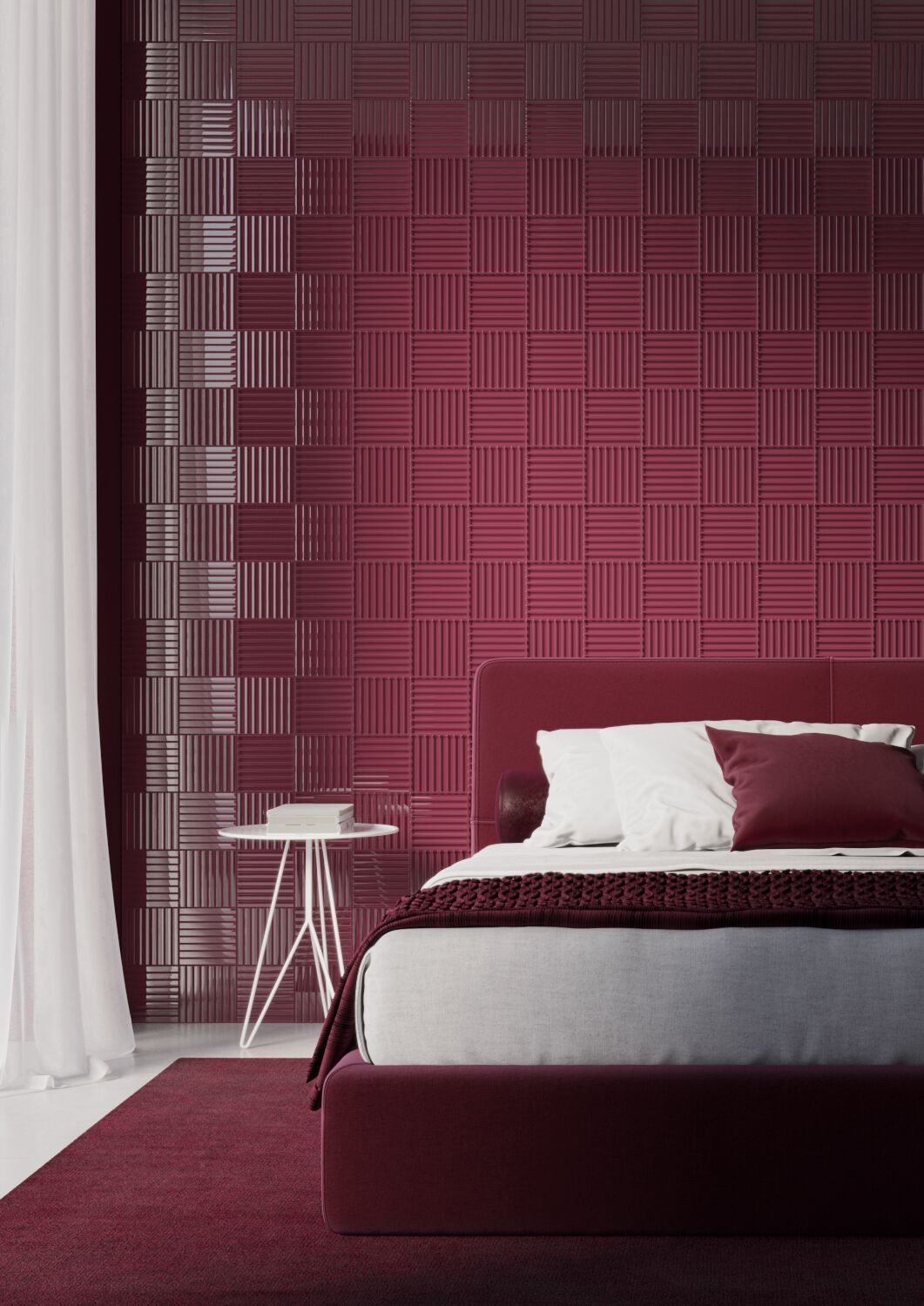 FIFTIES Indoor glass wall/floor tiles By Vetrocolor