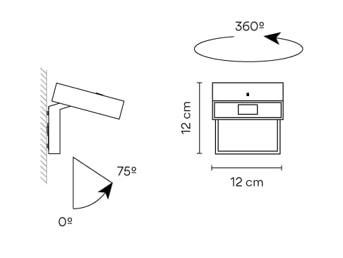 ALPHA 7940 壁灯 By Vibia