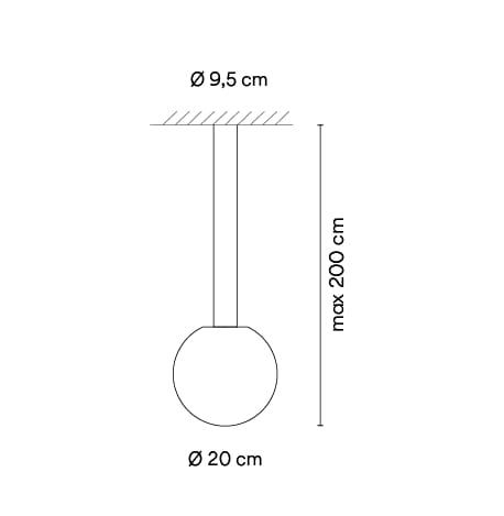 CIRCUS SOLO Pendant lamp By Vibia