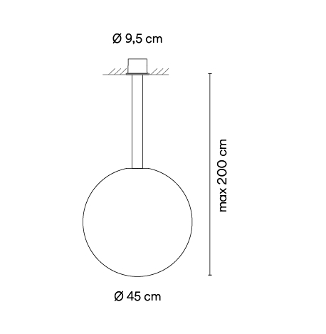 CIRCUS SOLO Pendant lamp By Vibia