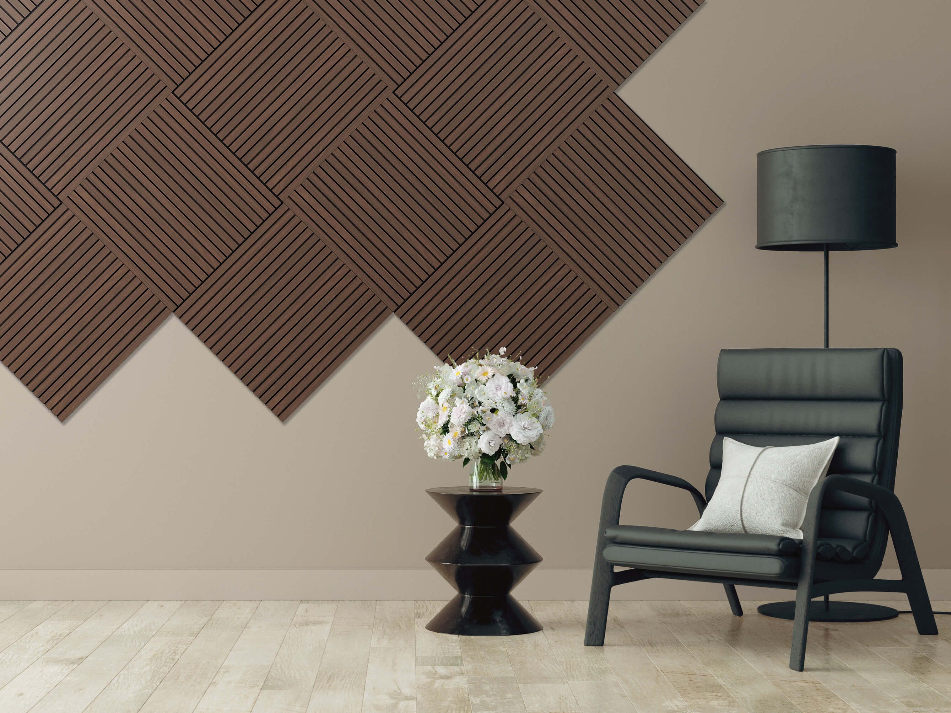 VICSTRIP SQUARE Wall tiles By Vicoustic