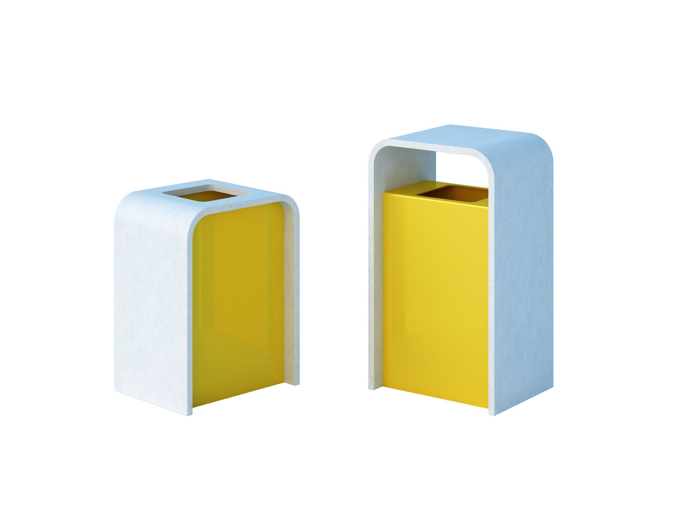 FLOW Litter bin By Viscio Urban Design