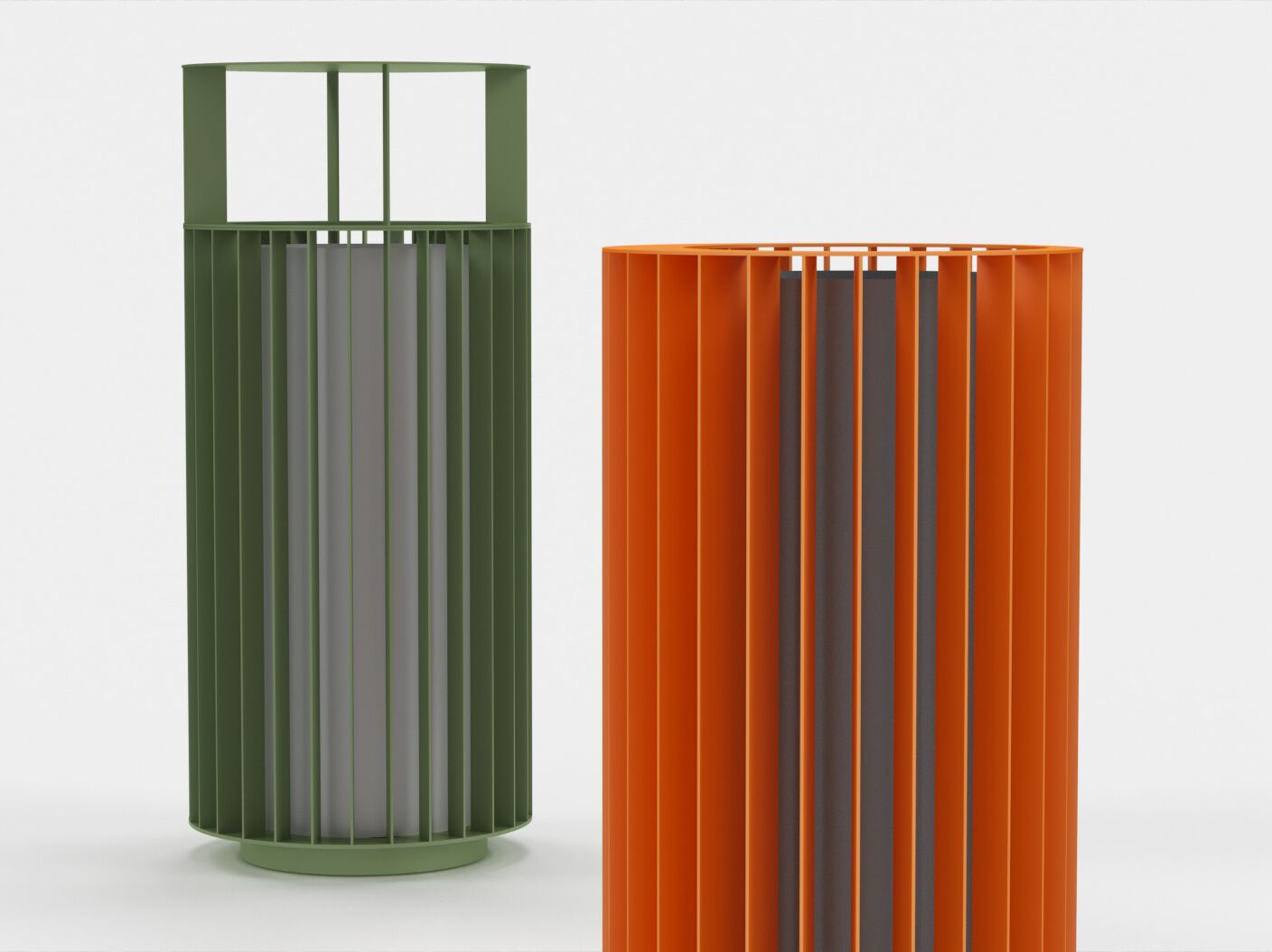 TOWER Litter bin By Viscio Urban Design