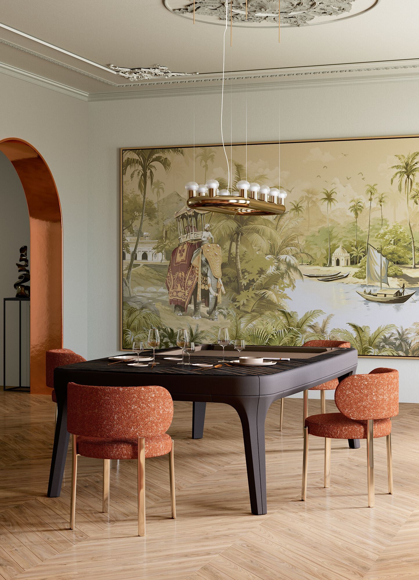 DANDY Rectangular pool table By Vismara Design | design Bellavista ...