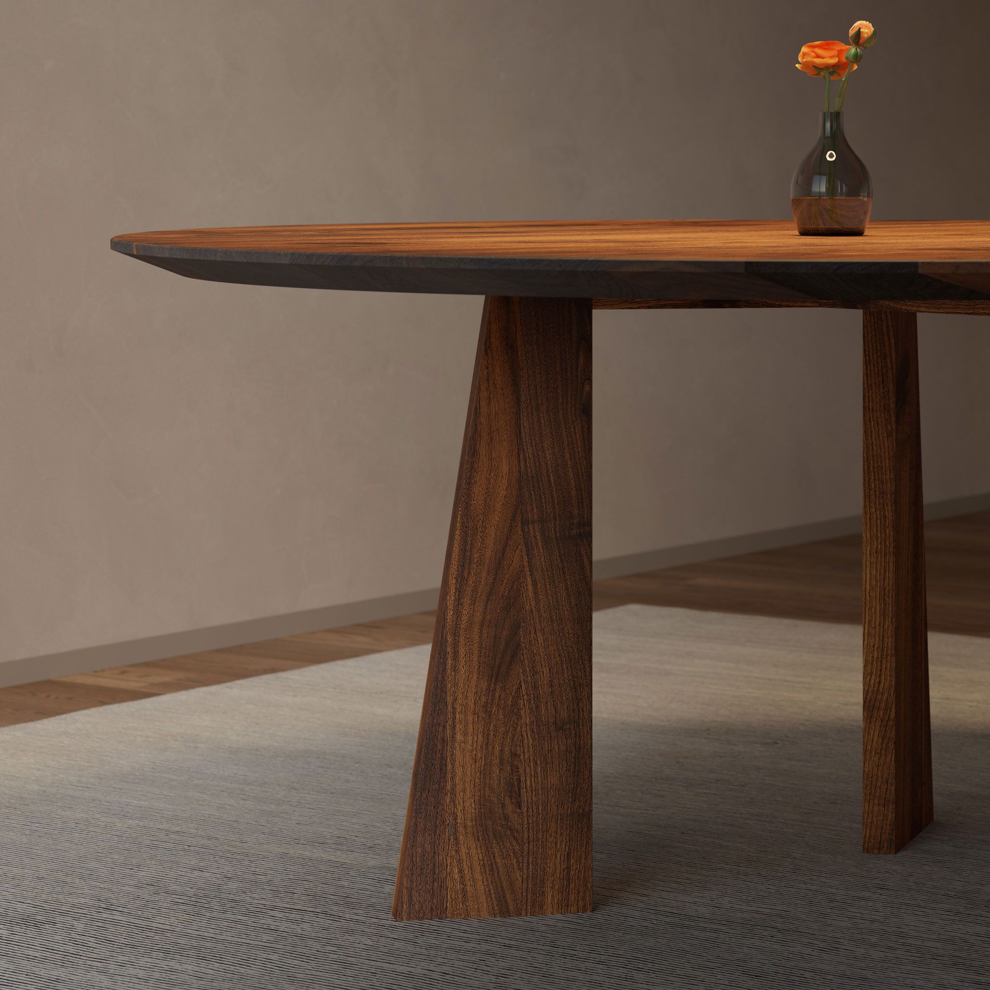 PYLON ROUND 桌子 By Vitamin Design
