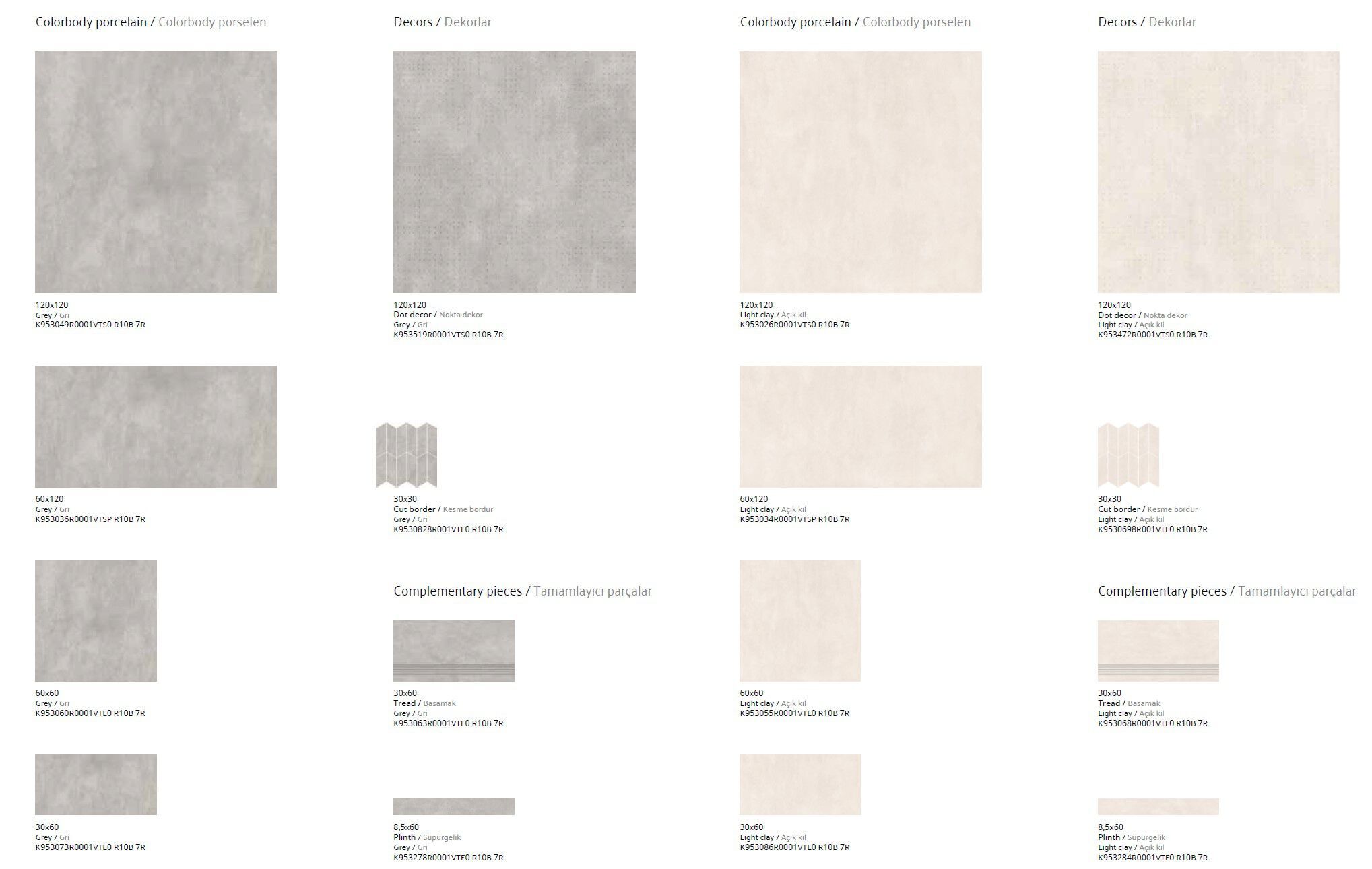 CEMENTAL Wall tiles By VitrA Bathrooms