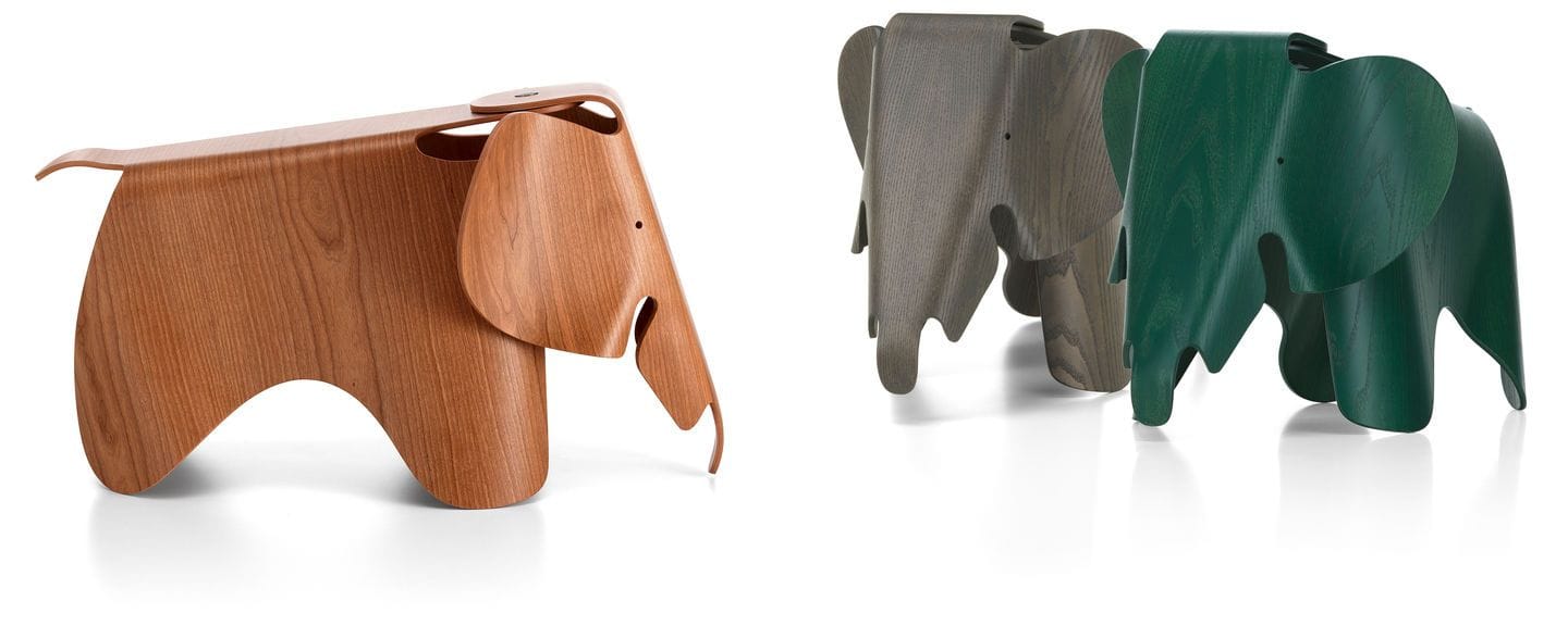 EAMES ELEPHANT PLYWOOD SPECIAL EDITION Multi-layer wood game By Vitra | design Charles & Ray Eames