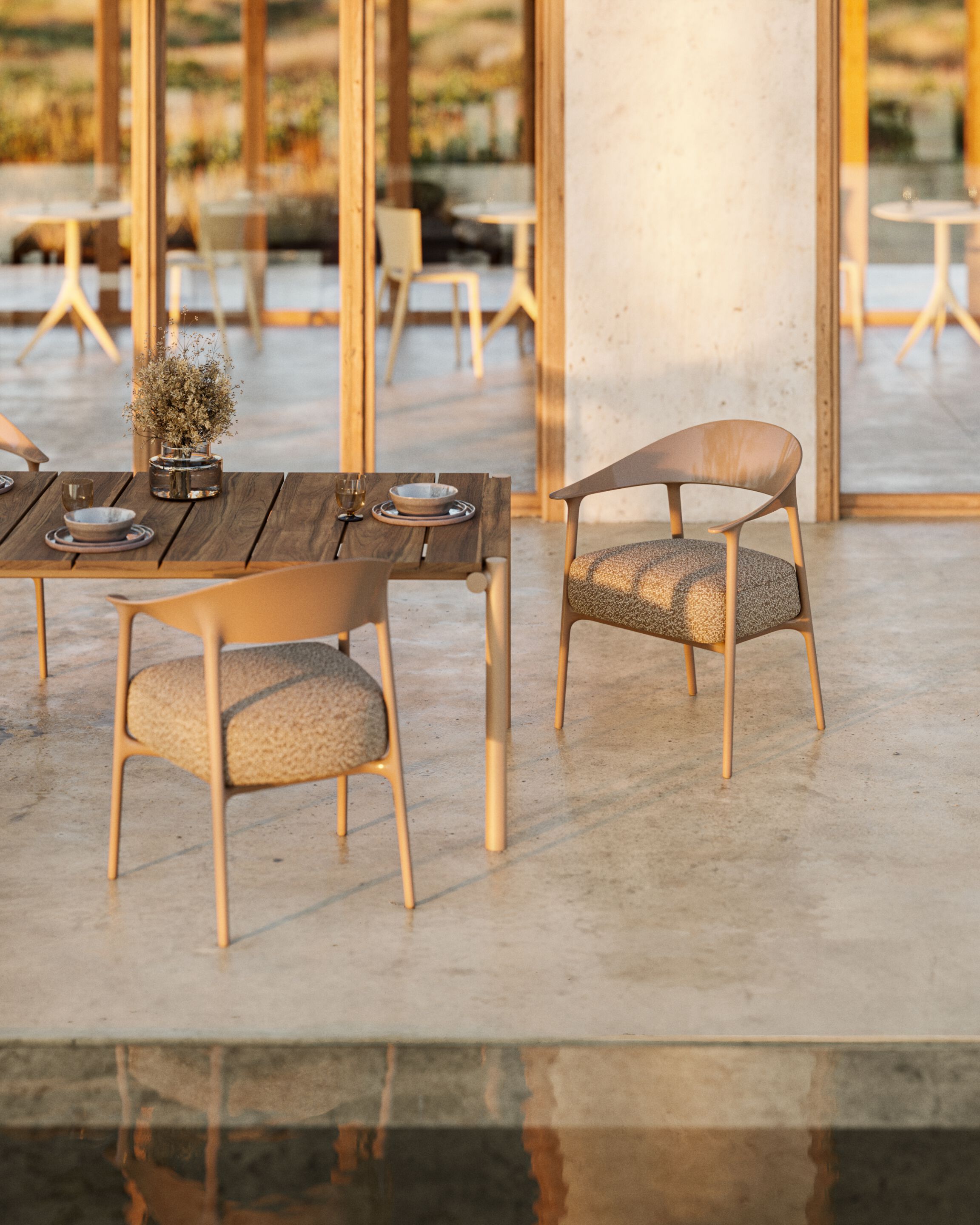 AFRICA Low lounge chair By Vondom