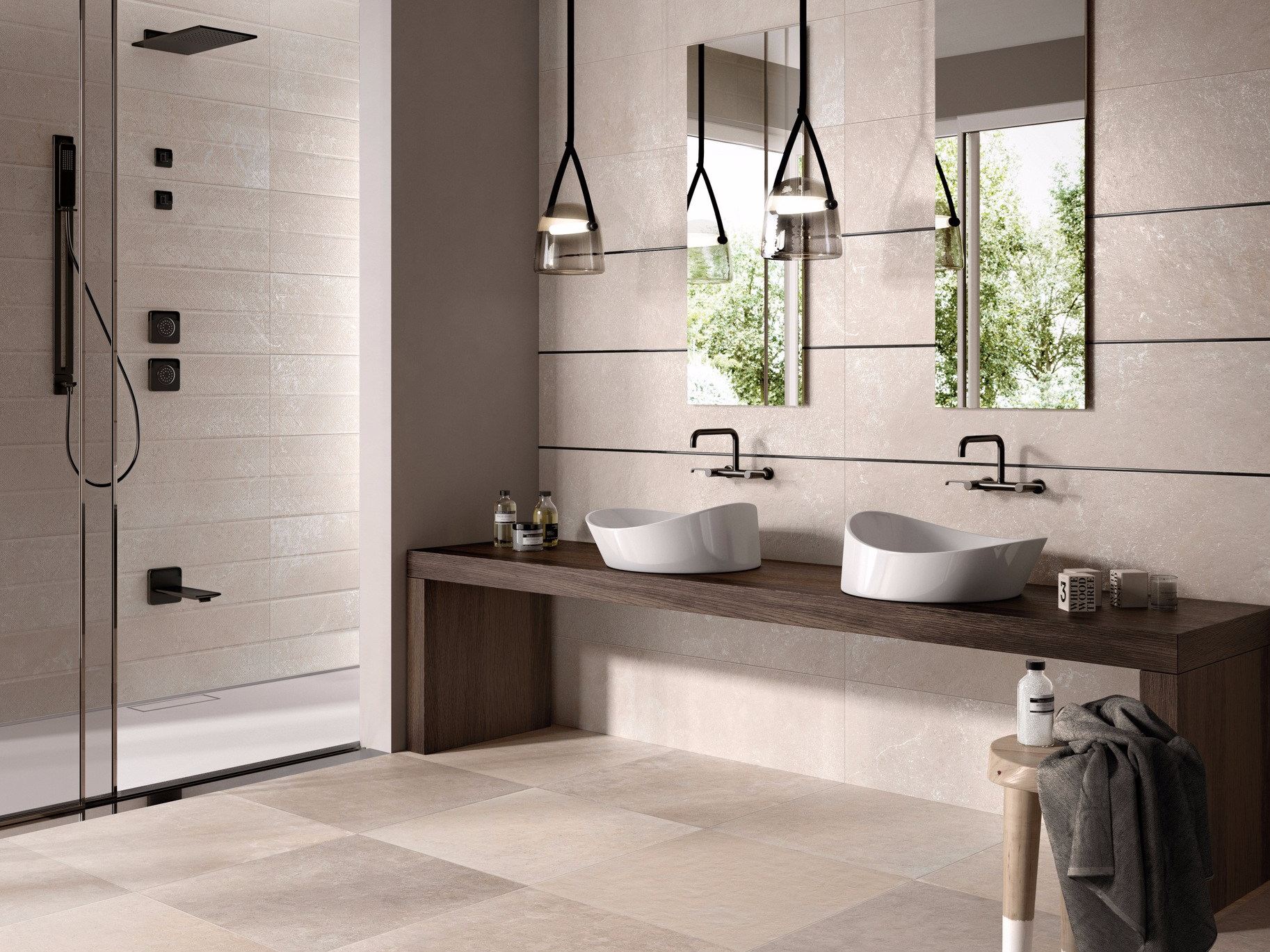 Rivestimento in Wall&Porcelain™ W_ALL By Flaviker