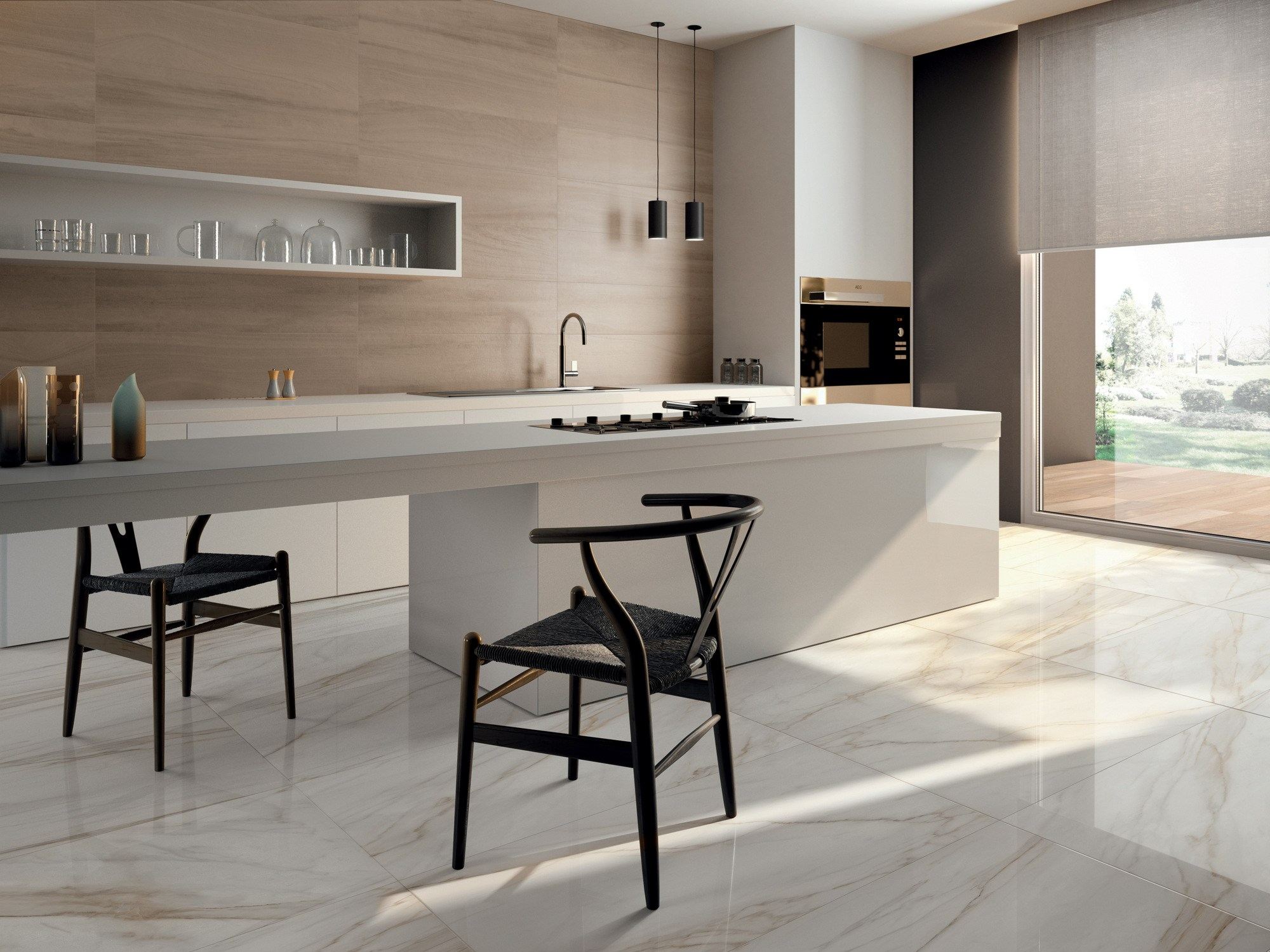 Rivestimento in Wall&Porcelain™ W_ALL By Flaviker