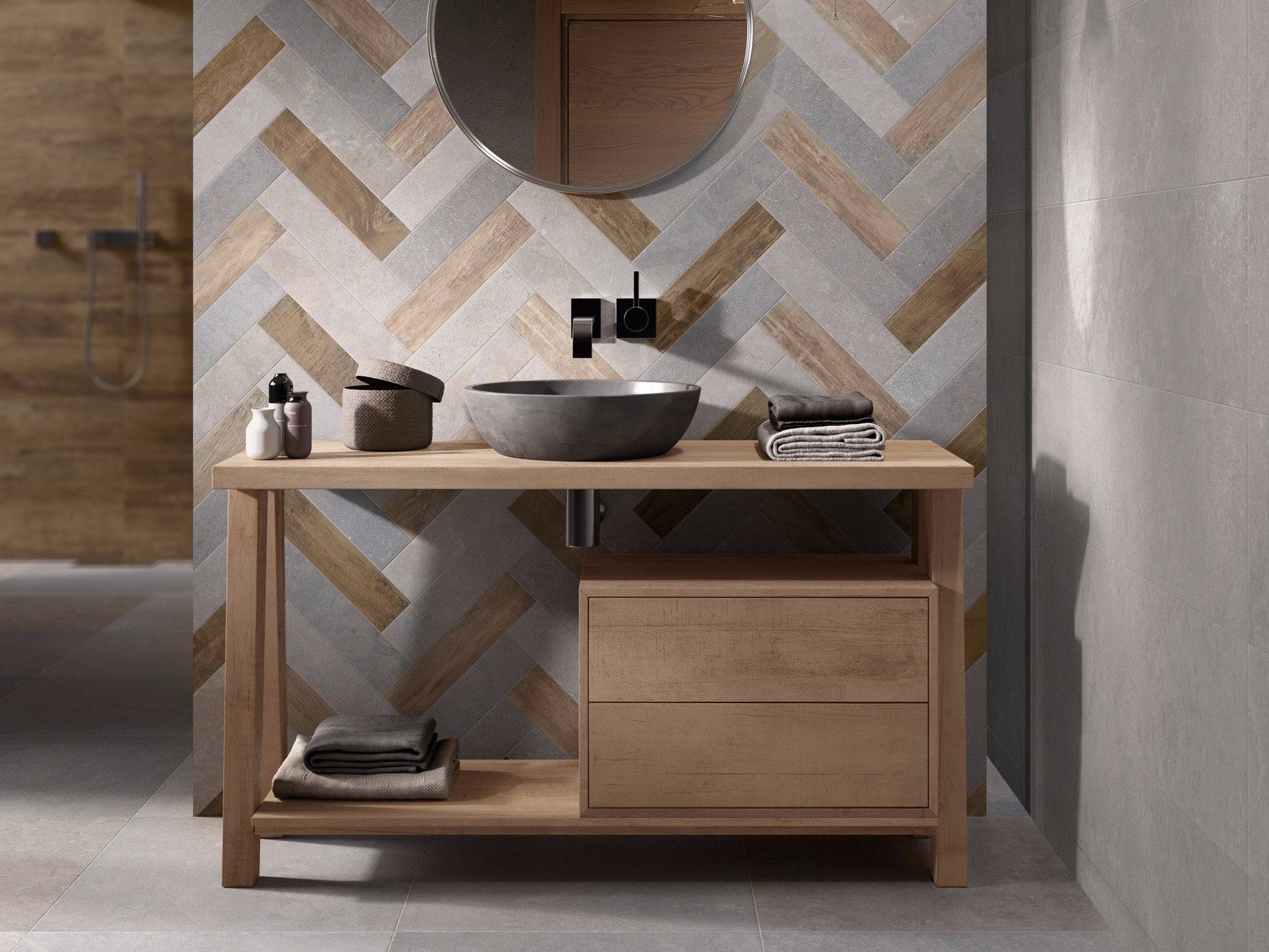 Rivestimento in Wall&Porcelain™ W_ALL By Flaviker