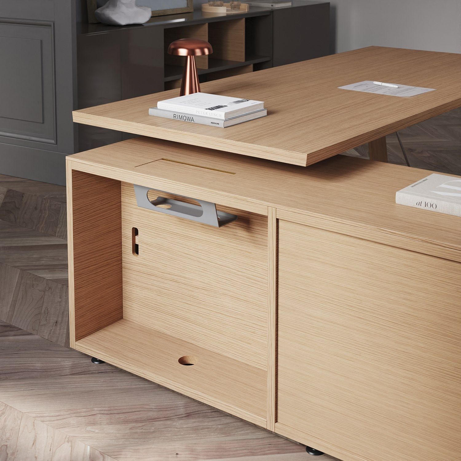 W DIRECTIONAL Executive desk By BK Contract | design Gabriel Teixidó