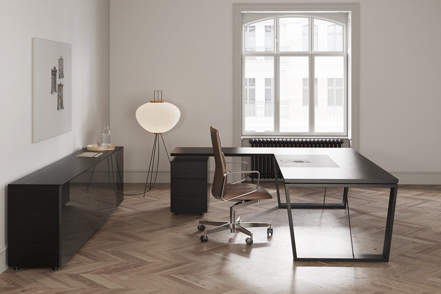 W DIRECTIONAL Executive desk By BK Contract | design Gabriel Teixidó