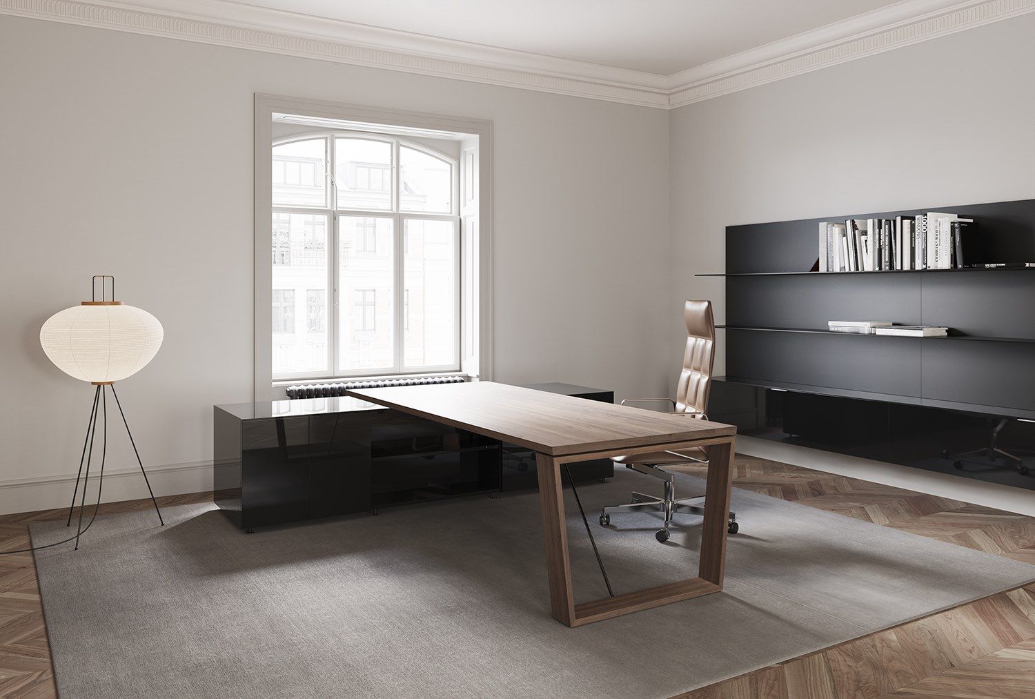 W DIRECTIONAL Executive desk By BK Contract | design Gabriel Teixidó