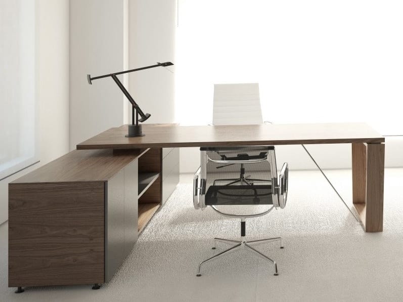 W DIRECTIONAL Executive desk By BK Contract | design Gabriel Teixidó