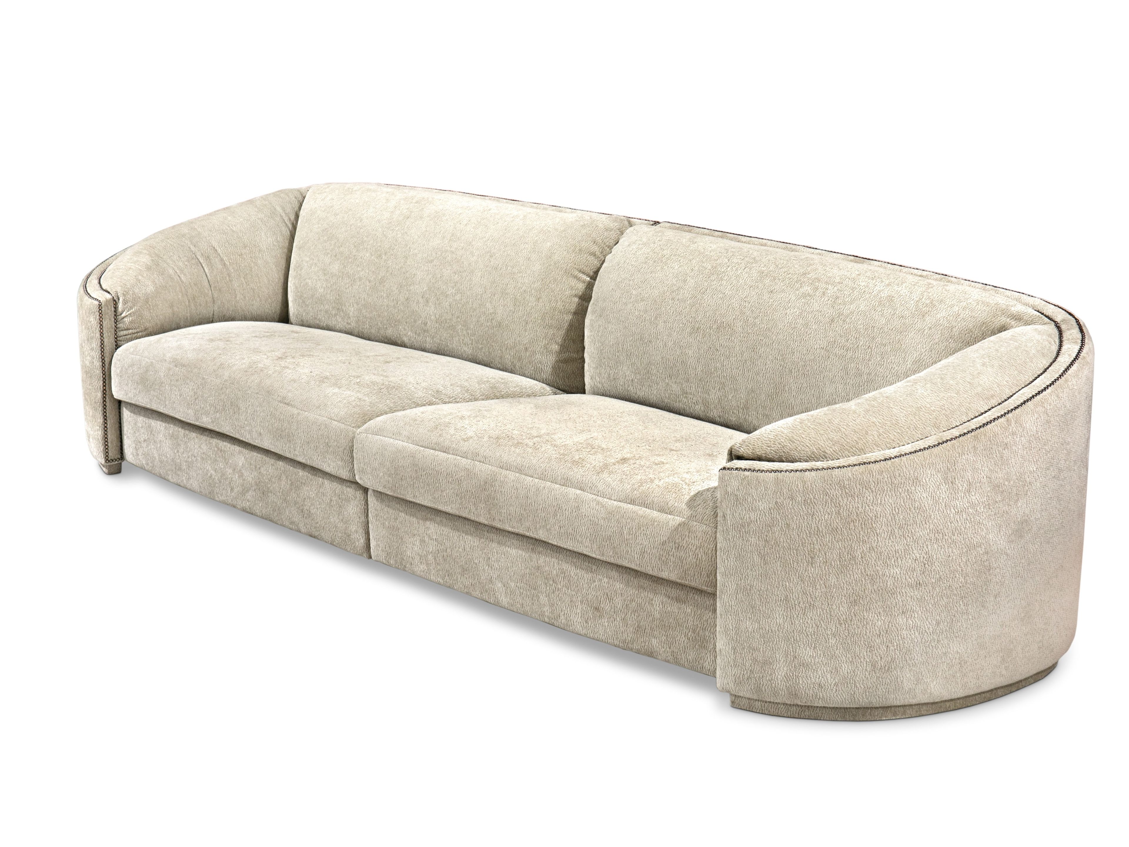 WALES II 3 seater velvet sofa By BRABBU