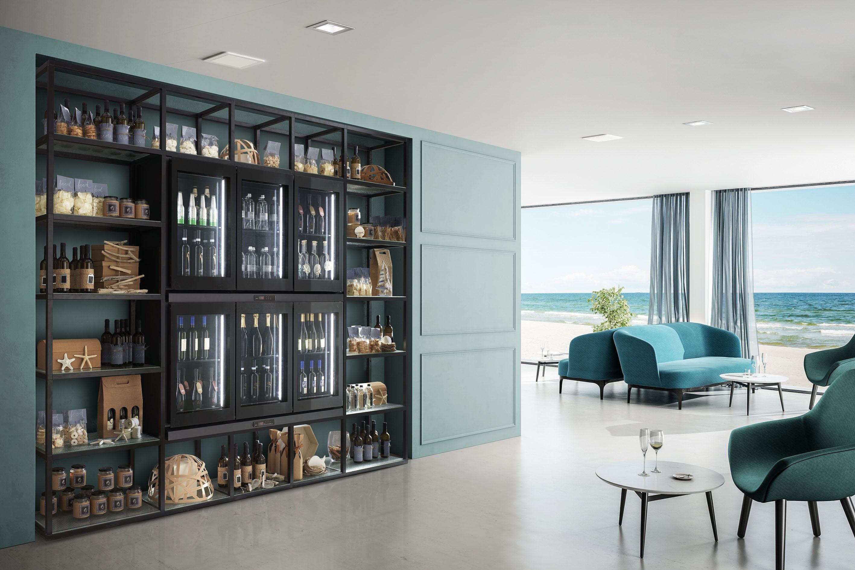 WALLBOX Wall-Mounted Refrigerated display cabinet By Frigomeccanica