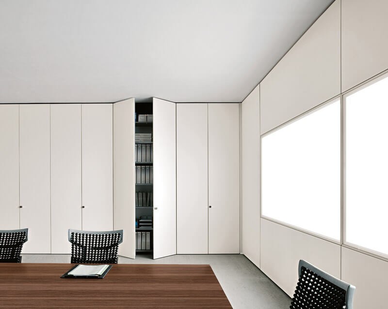 WALLTECH Parede móvel acústica de vidro para escritório By ESTEL GROUP
