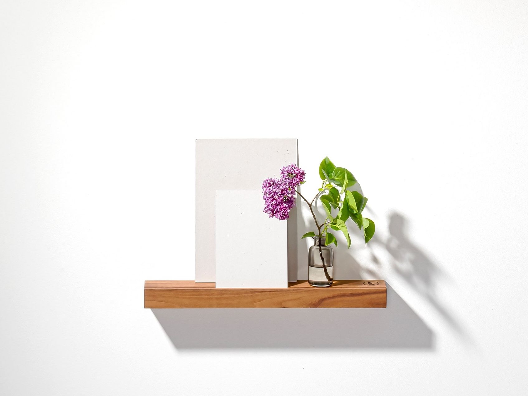WALNUT PICTURE LEDGE #02 Wall shelf By Weld & co