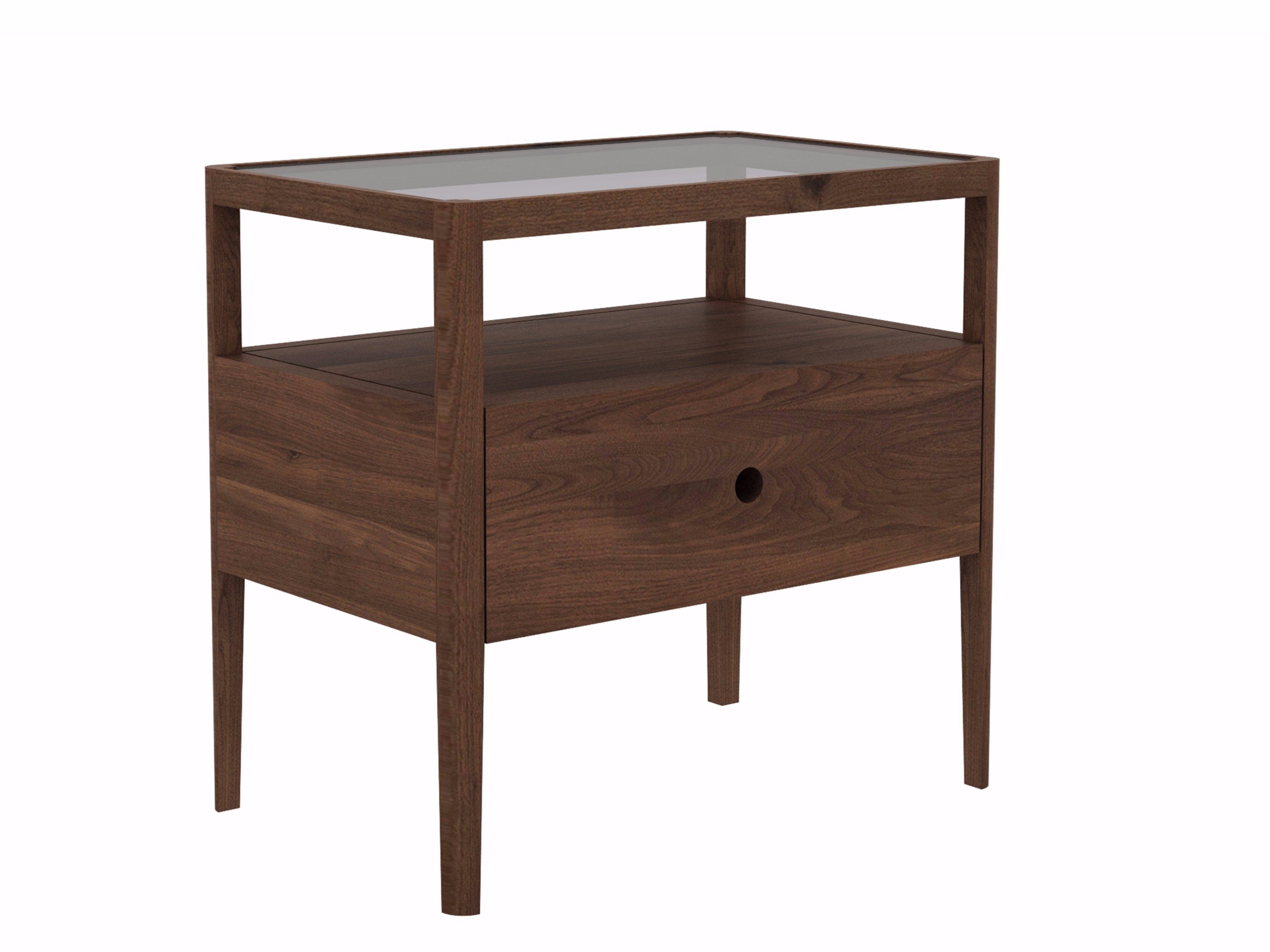 WALNUT SPINDLE | Tables de chevet By Ethnicraft