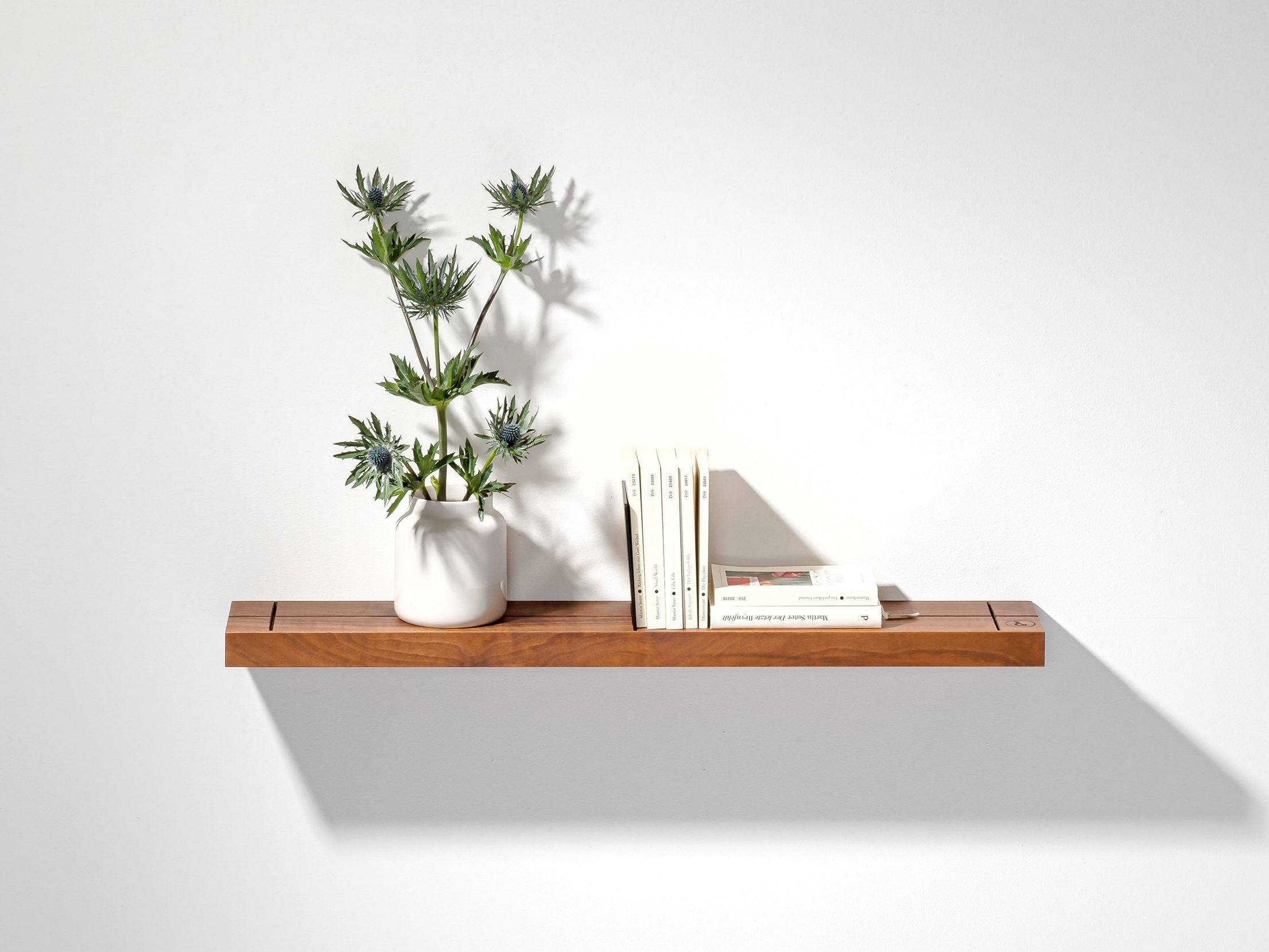 WALNUT WALL SHELF #01 Wall shelf By Weld & co