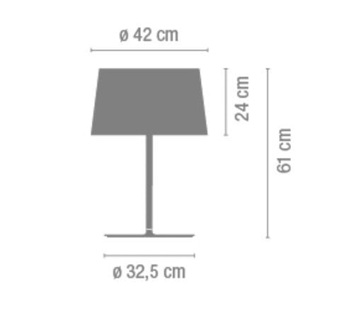 WARM Methacrylate table lamp By Vibia | design Ramos&Bassols