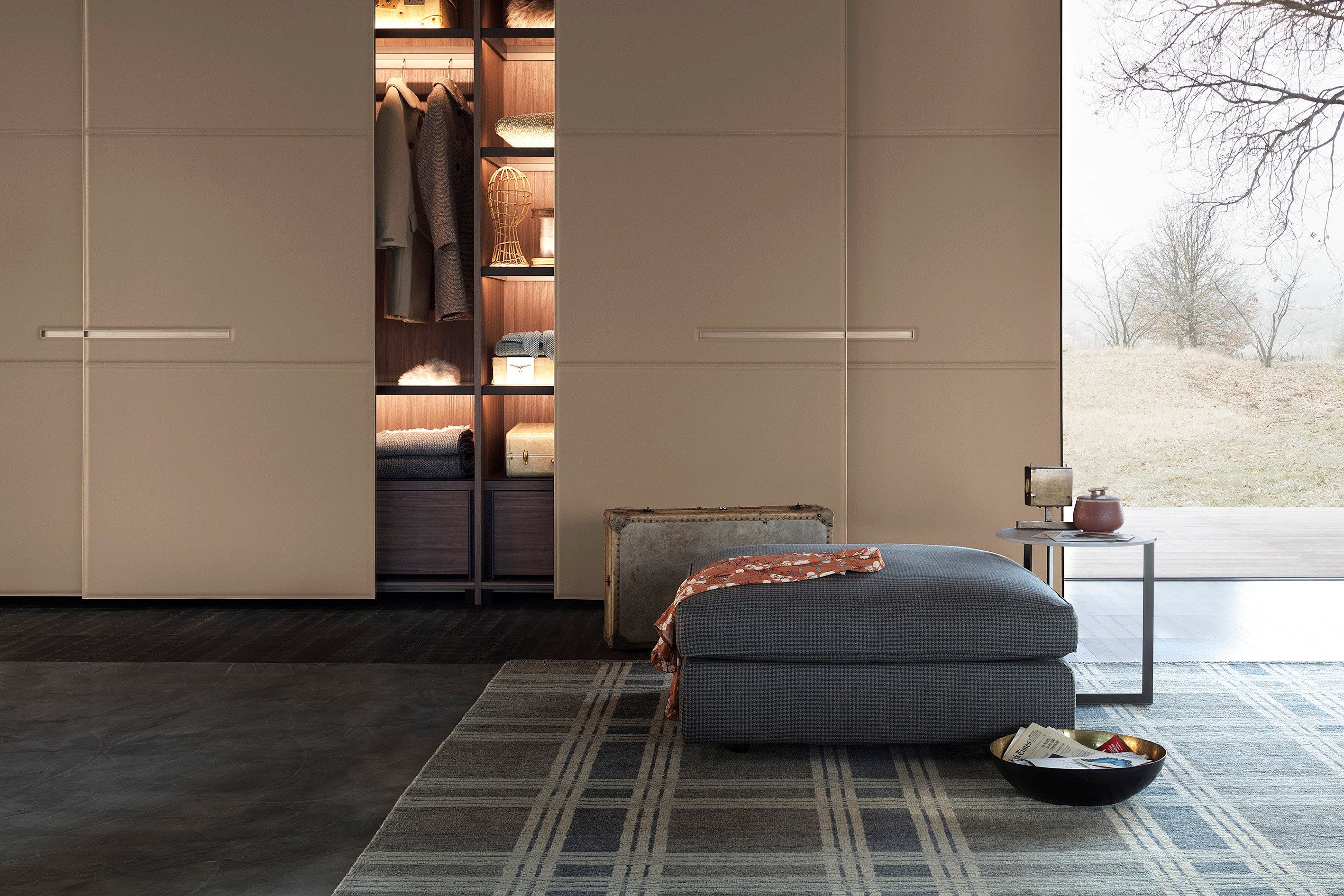 WARM | Wardrobe with sliding doors By Lema design David Lopez Quincoces