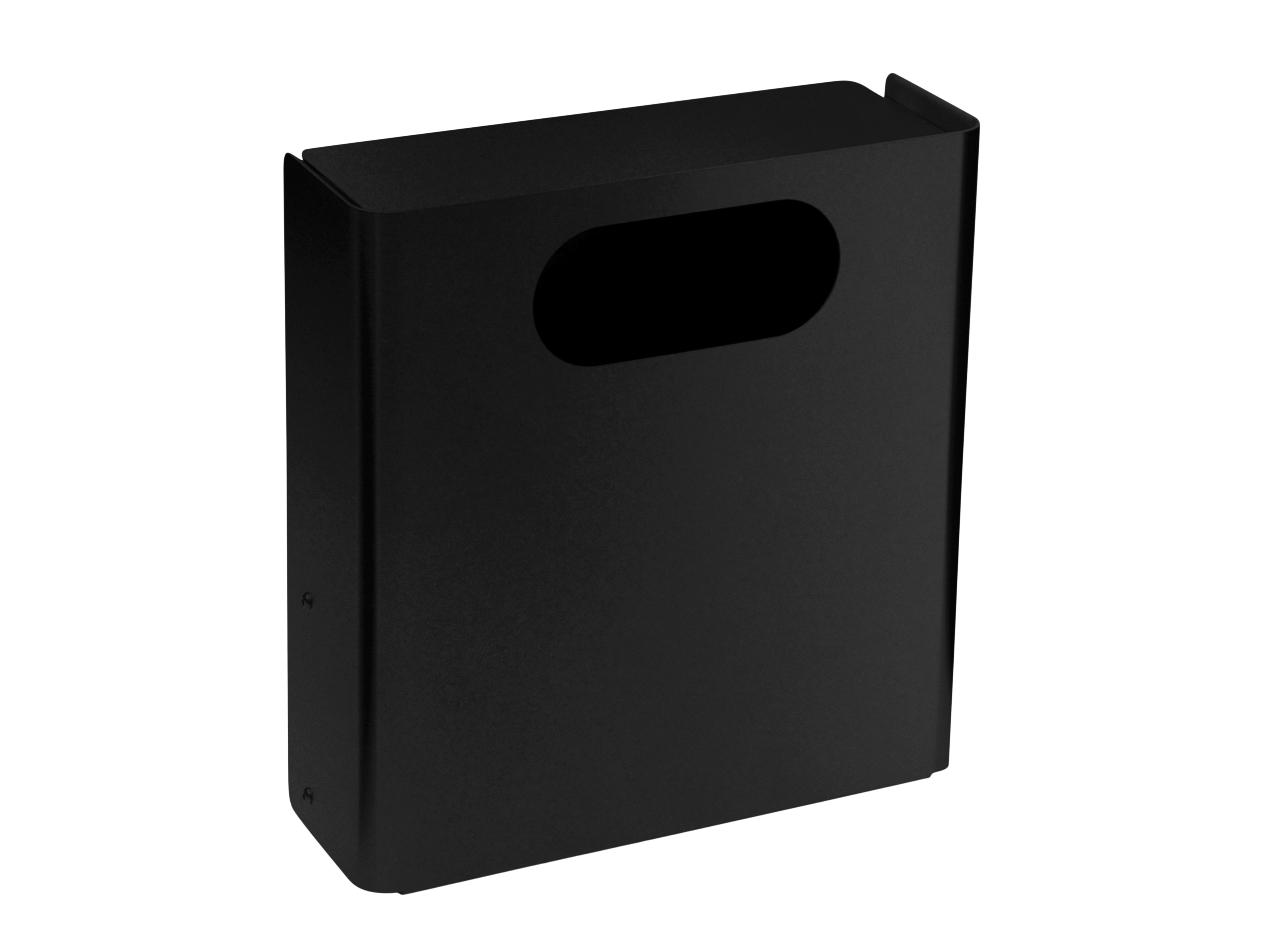 WASTE BIN WITH OBLONG HOLE Public bathroom waste bin By d line | design ...