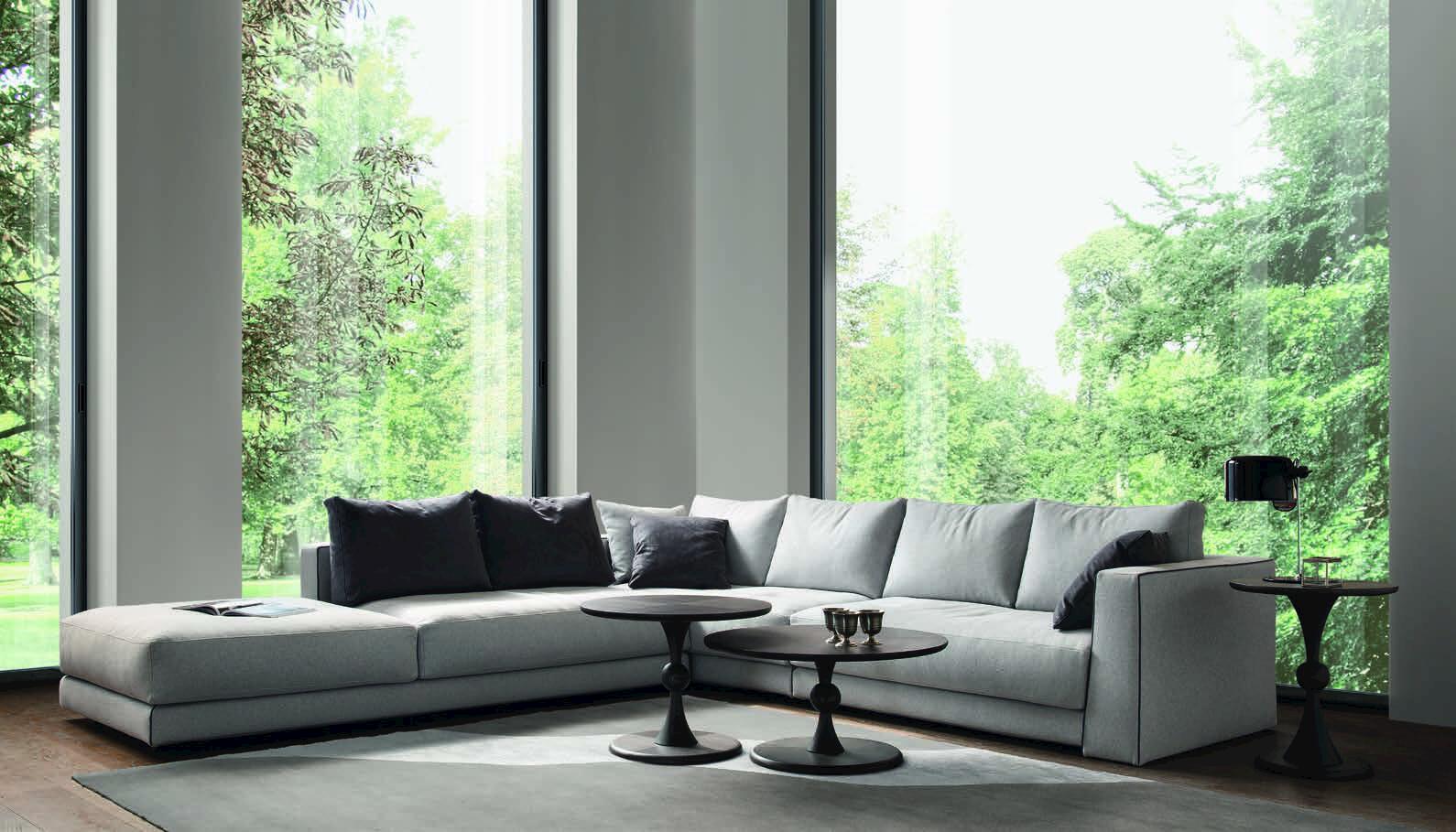 Handmade rectangular wool rug WATER By Bodema design Giuseppe Manzoni